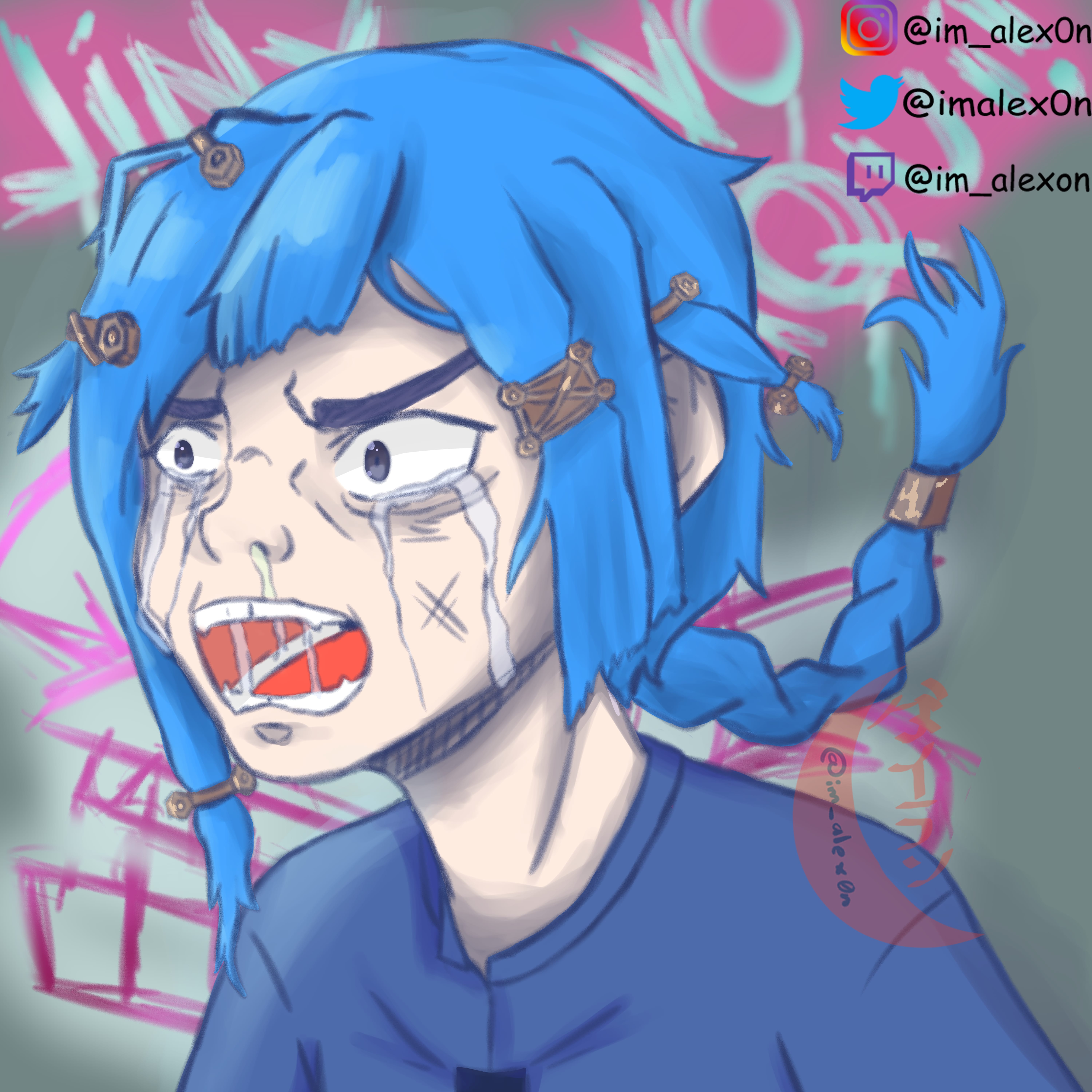 Powder Fanart [League of legends] Alexon - Illustrations ART street