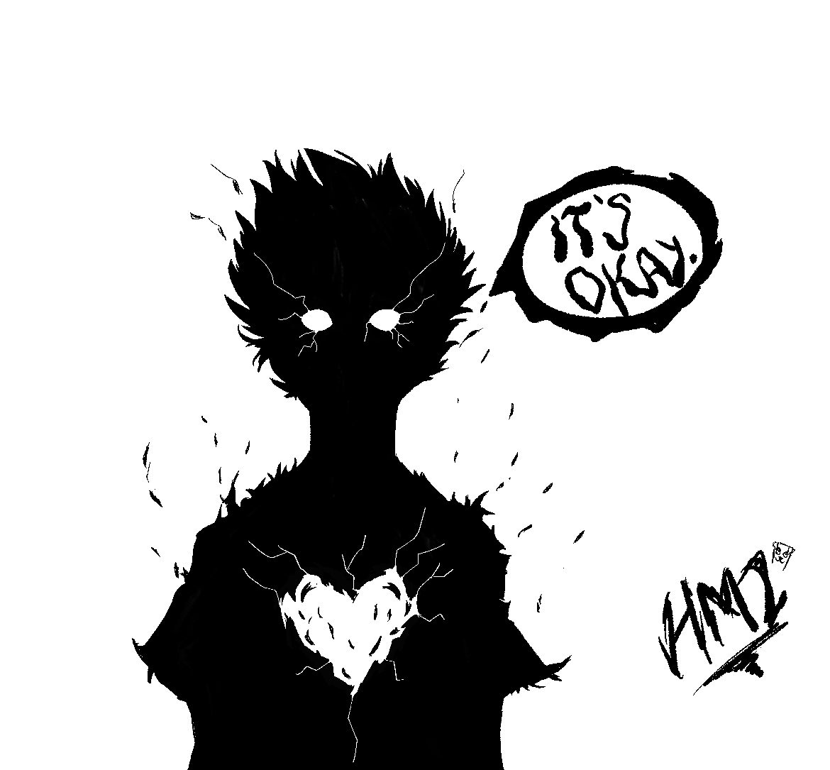 Heartbroken Shigeo HM2 - Illustrations ART street