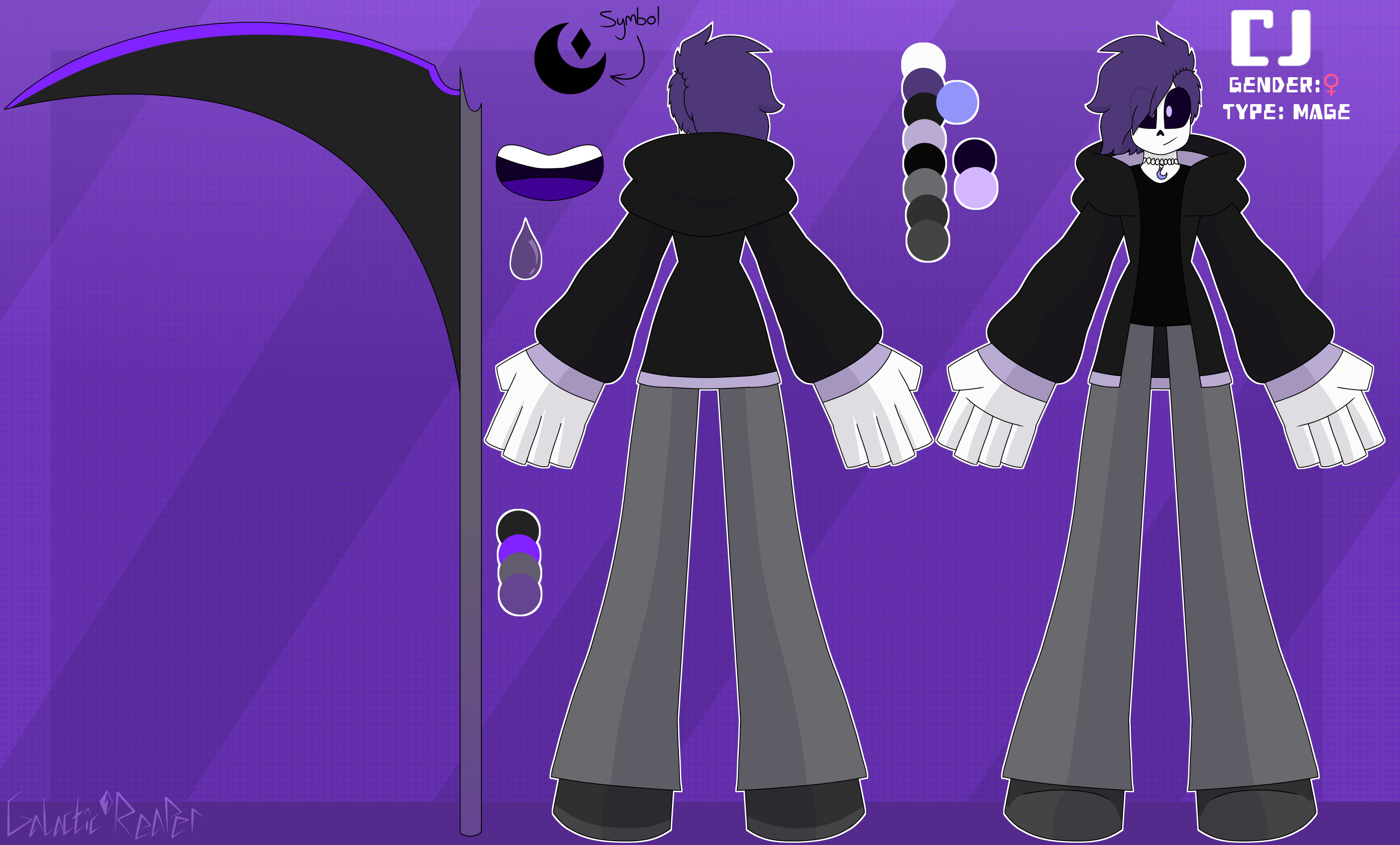 OC ref: CJ ( redesign) Galactic Reaper - 插图 ART street