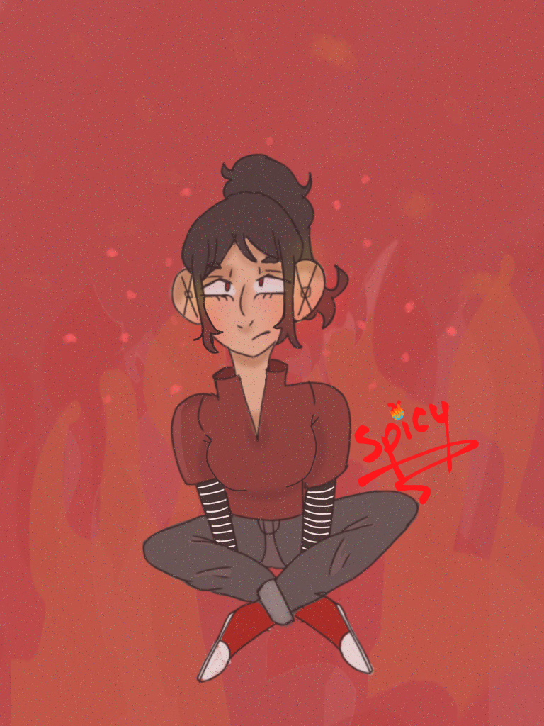 Drawing Flavors as girls (Spicy) 🐙*Alien_Nilah*👽 - 插畫 ART street