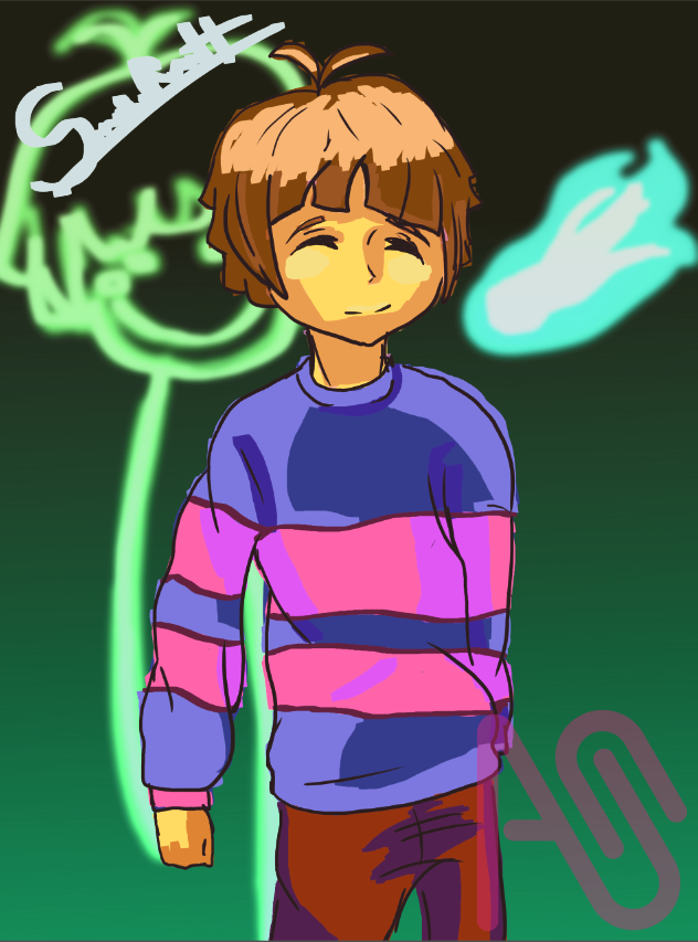 frisk undertale sebas_129 - Illustrations ART street
