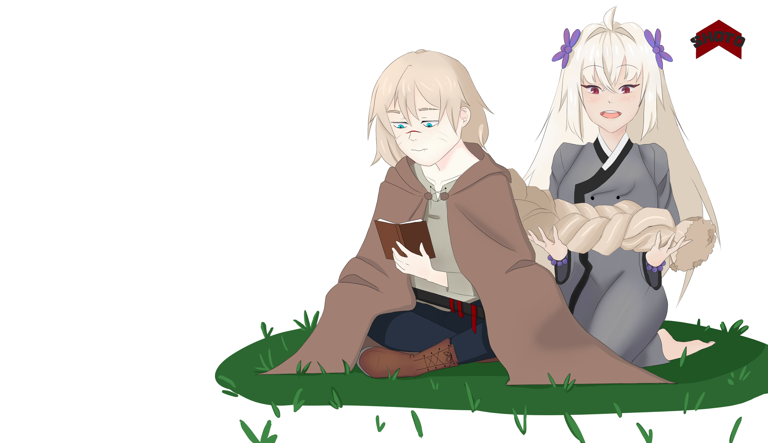 Princess Flora and Anna Shoto - Illustrations ART street