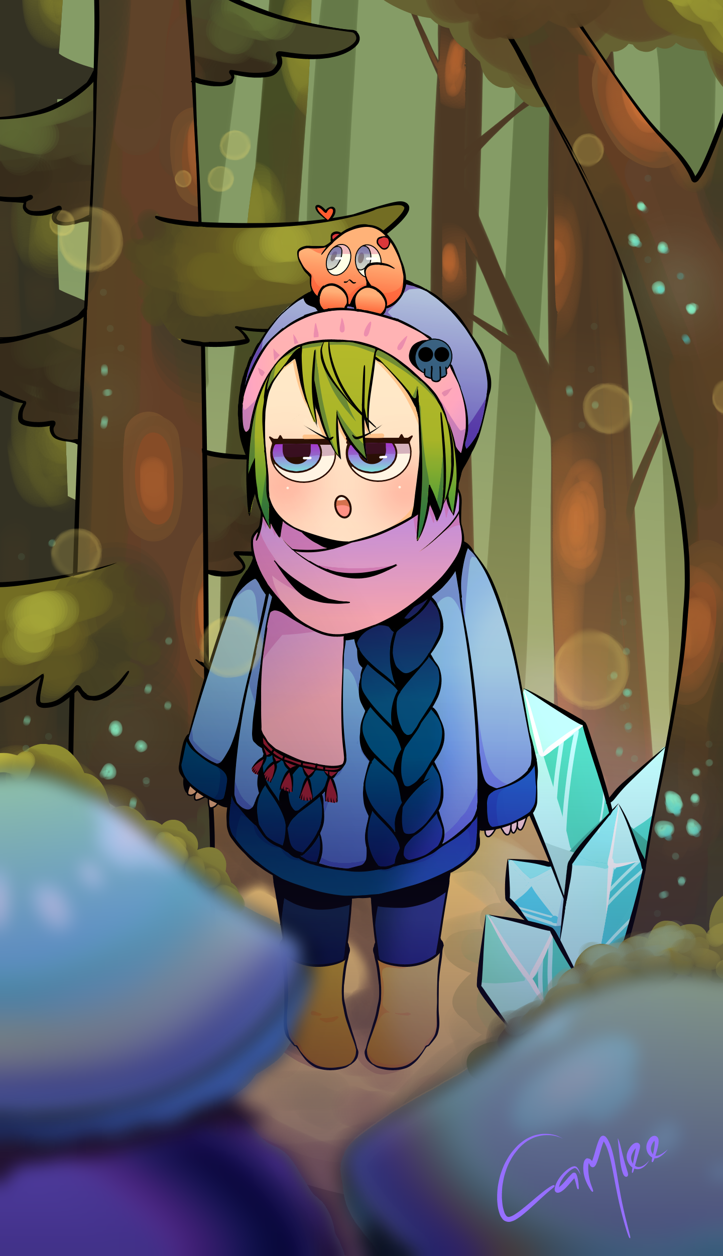 OC Truffy🍄 Chameleon19 - 插图 ART street