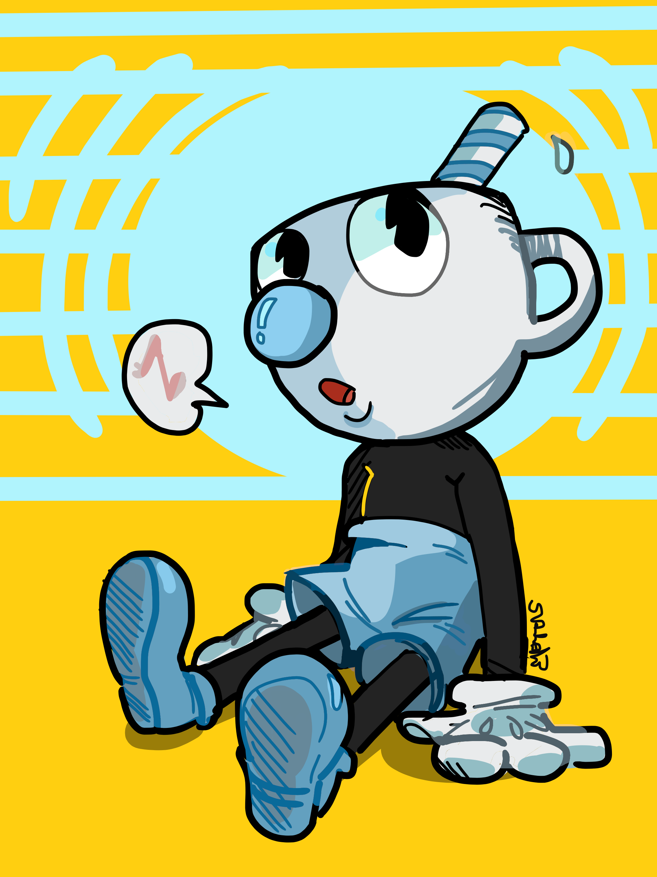 cuphead Mad hatter - Illustrations ART street