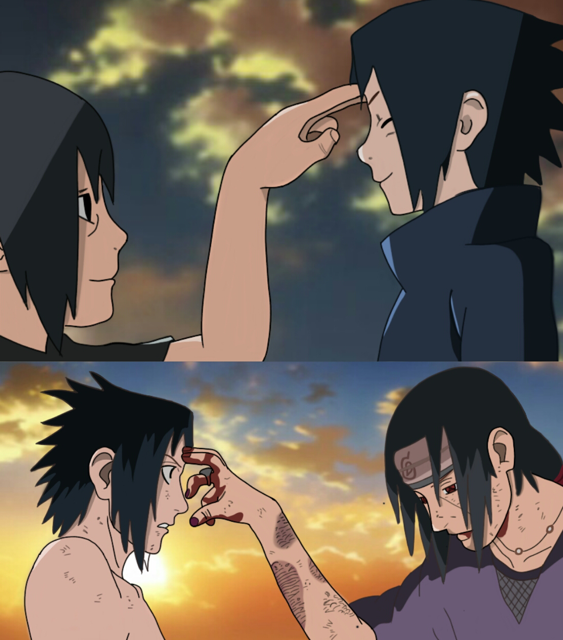 Itachi and Sasuke *LineArt* Angel Jaeger - Illustrations ART street