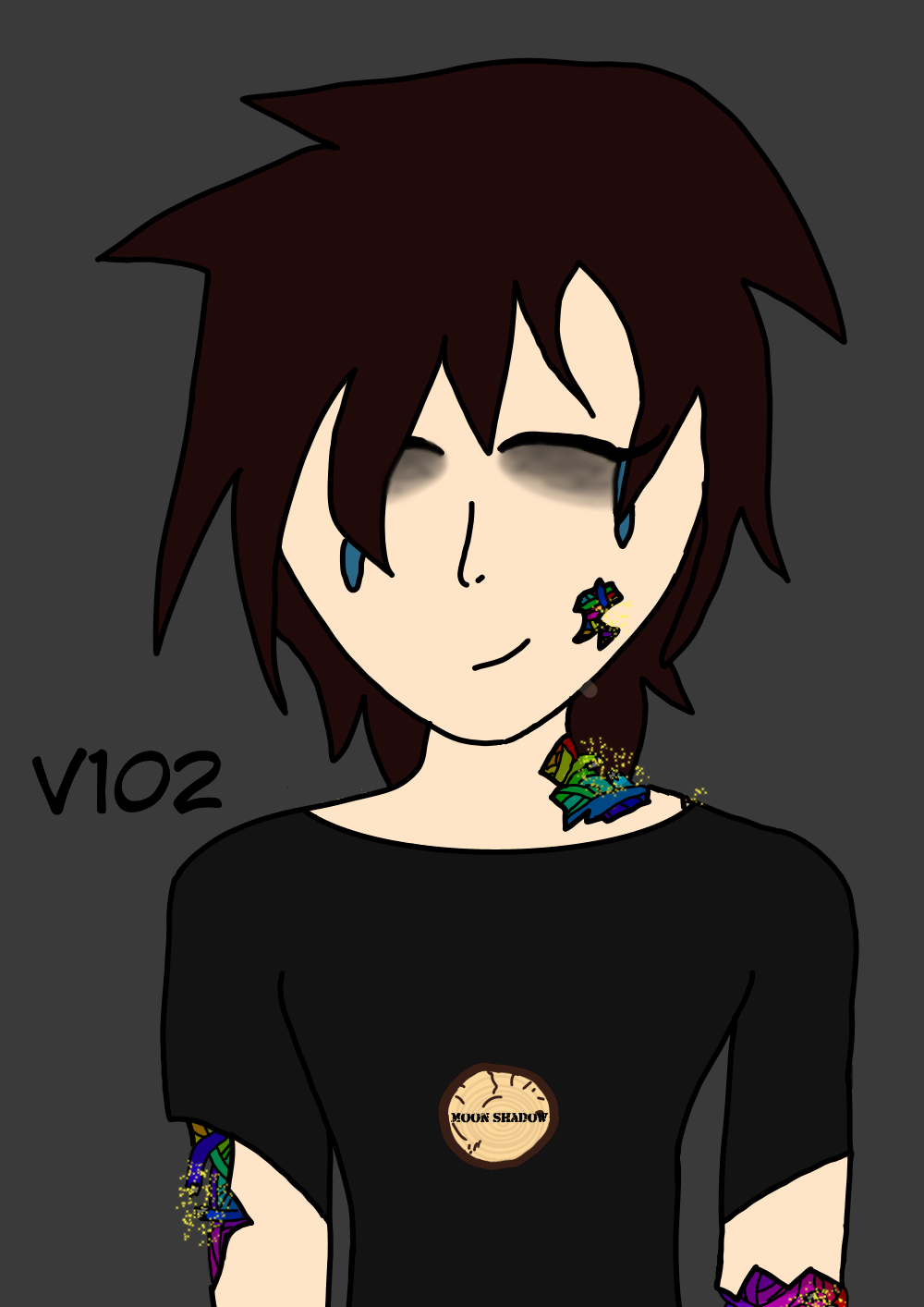 v102 my OC. Death Vol.1 - Illustrations ART street