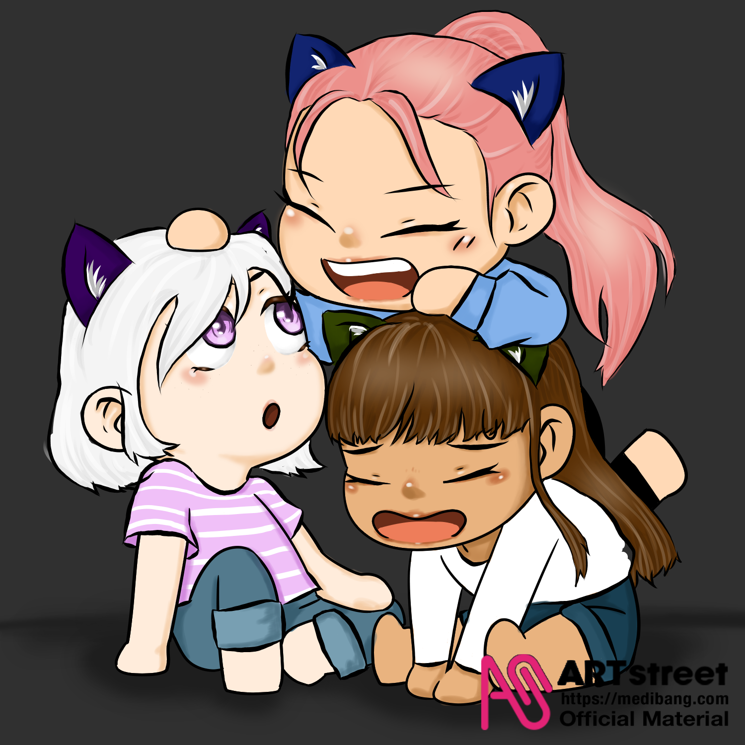 neopolitan cats :3 SpookieKoyaa - 插图 ART street