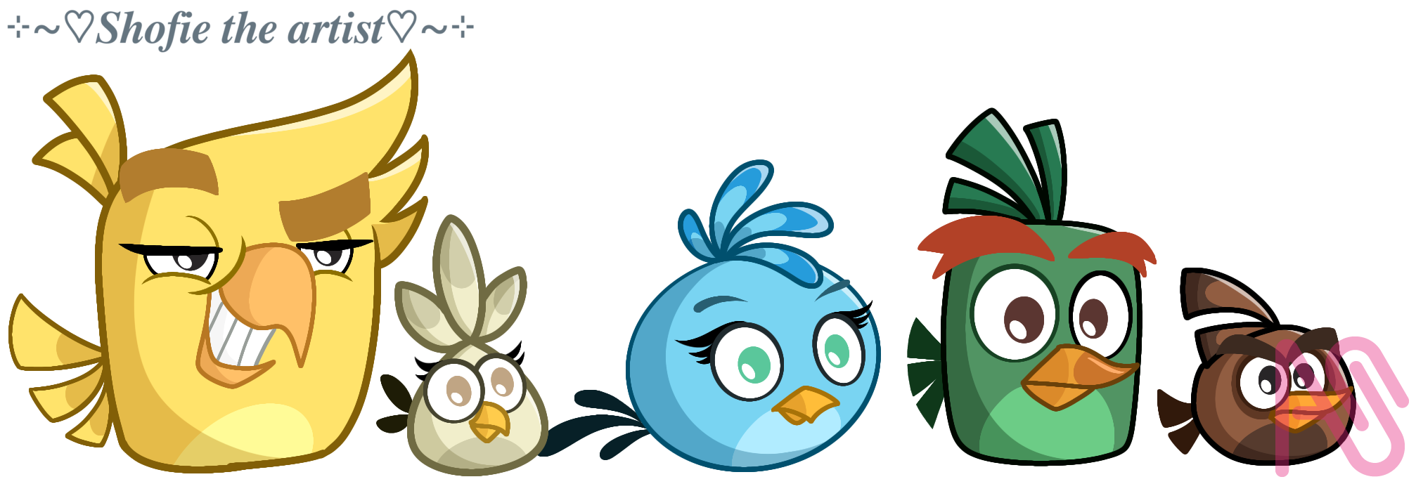 Angry birds Silver 🩶 Shofie The Artist - Illustrations ART street