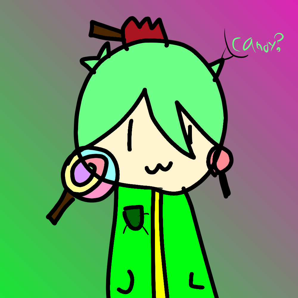 Candy?(Nutty HTF -HV,HumanVersion) Ari! (>w