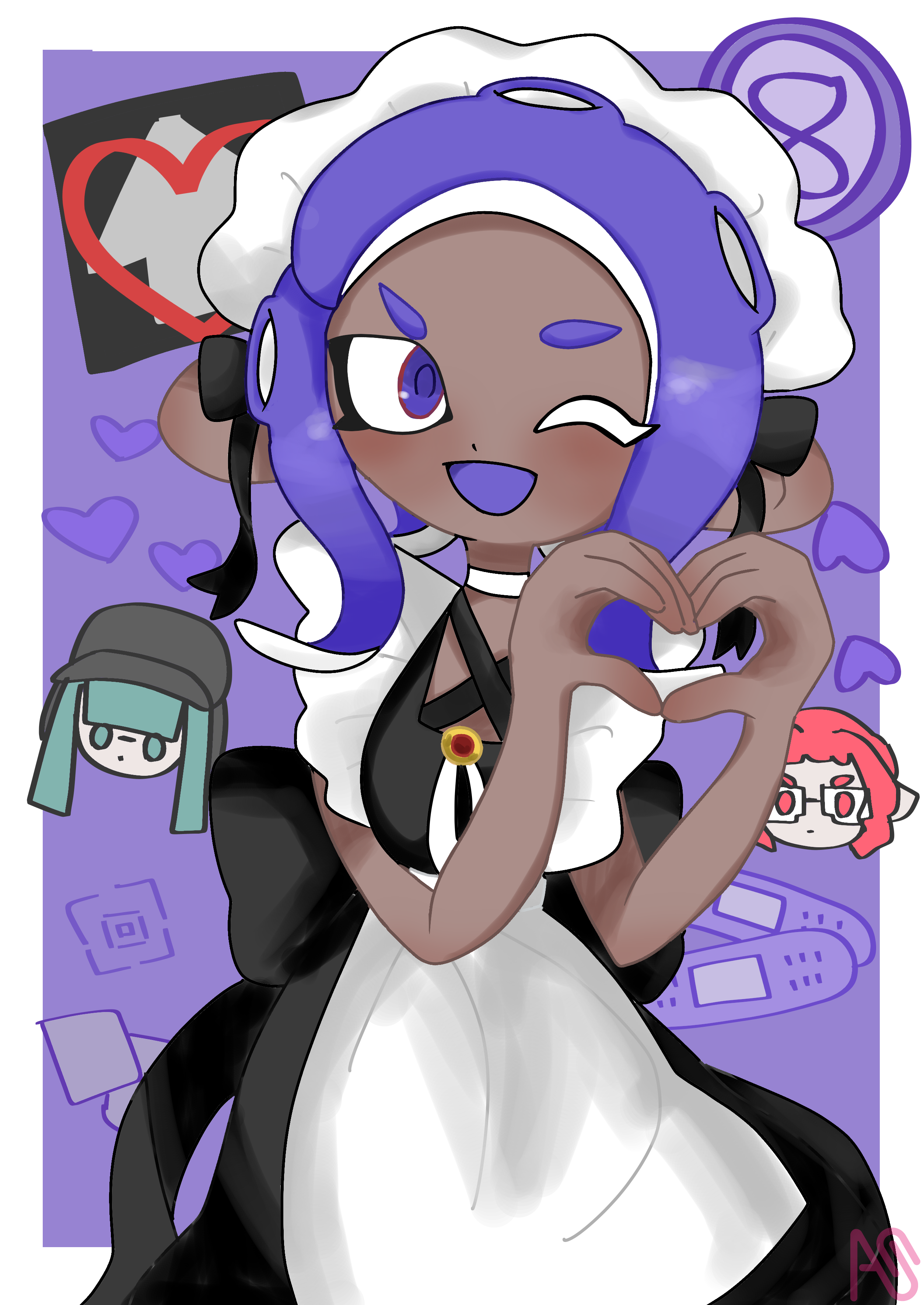 メイドエイトちゃん うめ - Illustrations ART street