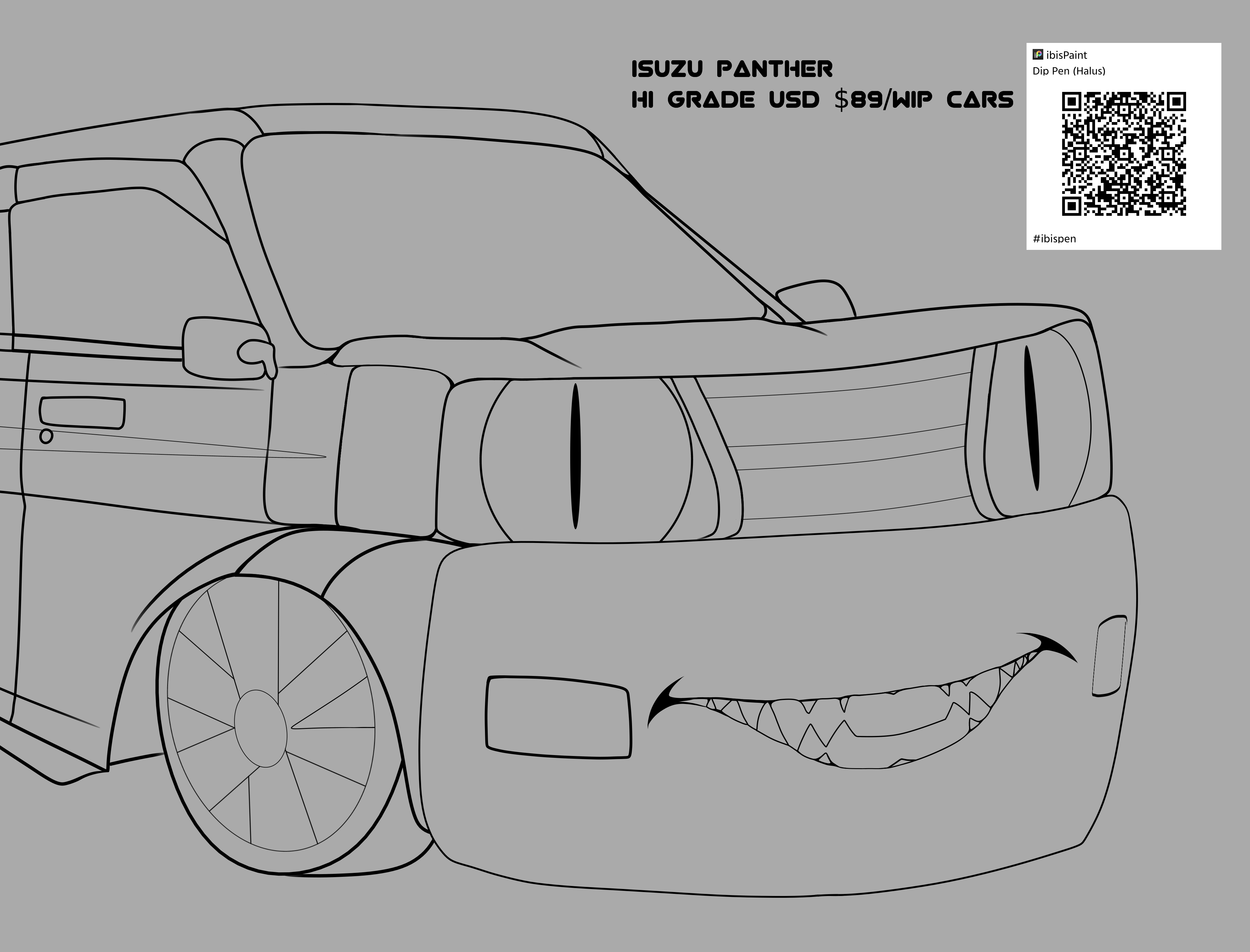 isuzu panther hi grade USD $89 Isuzu_panther6 - Illustrations ART street