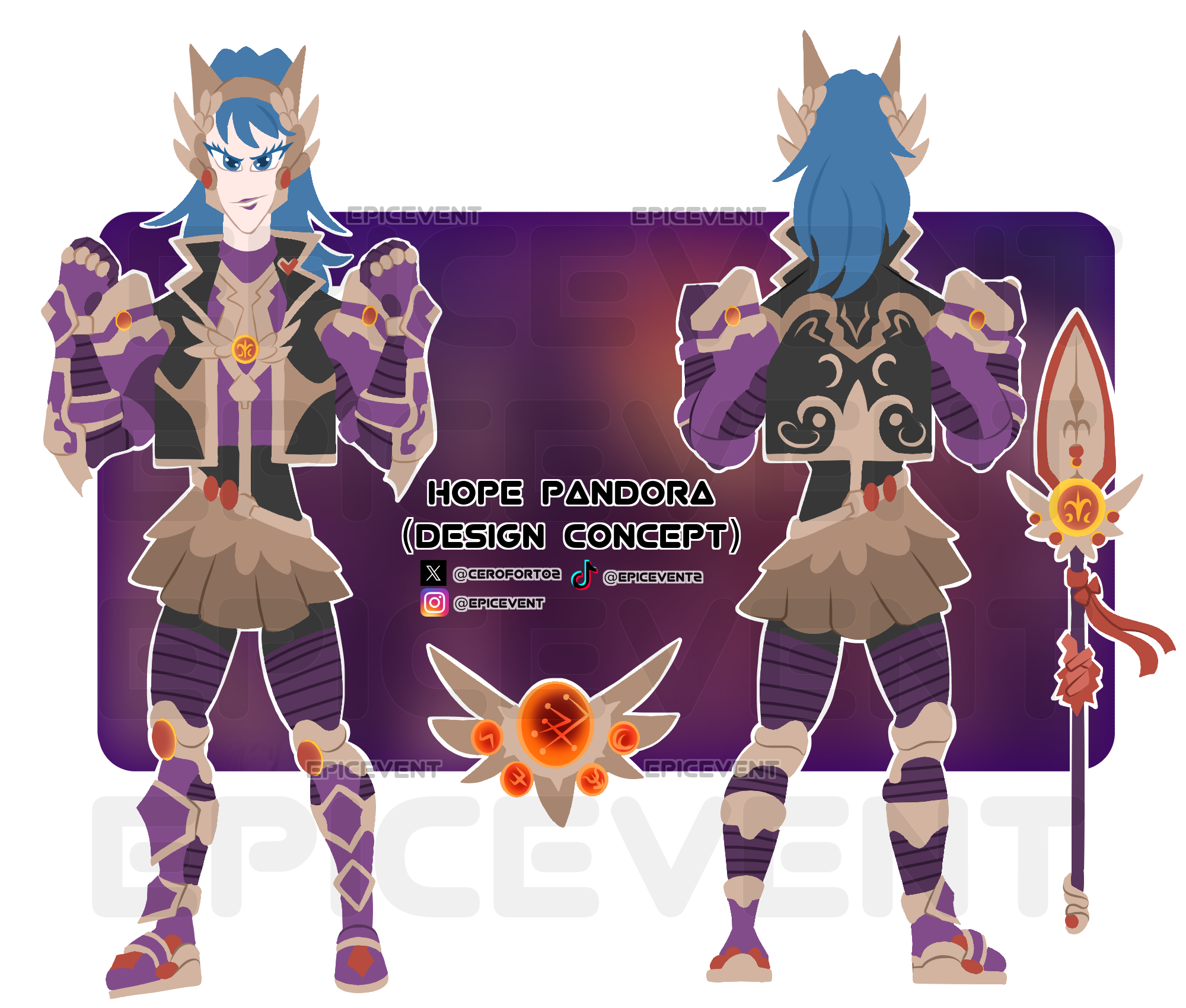 Hope Pandora EpicEvent - Illustrations ART street