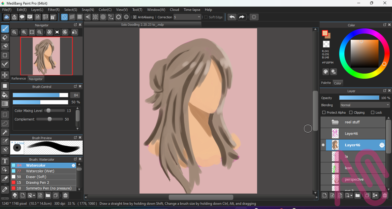 Painty Blocky Hair! MidnightCherry467 - 插畫 ART street