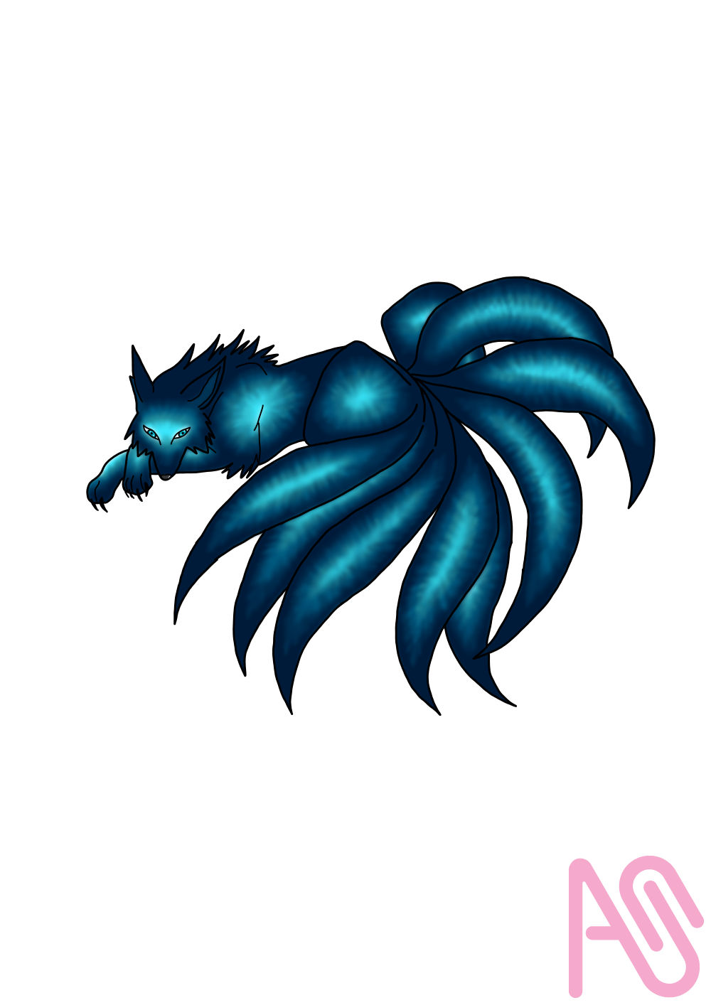 Nine Tails Nxrihisxgos Illustrations Art Street