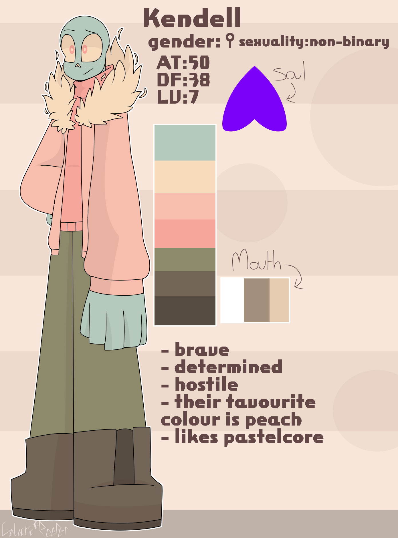 UT OCs: Stein, Kendell and Kyo Galactic Reaper - Illustrations ART street