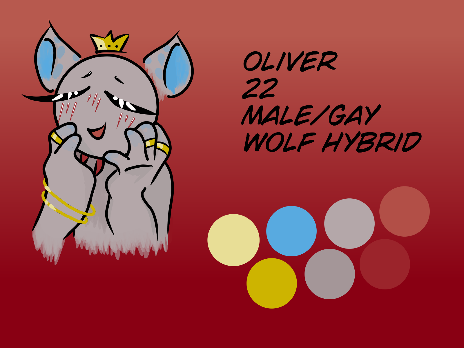 Oliver OC sheet Sam Robin - Illustrations ART street