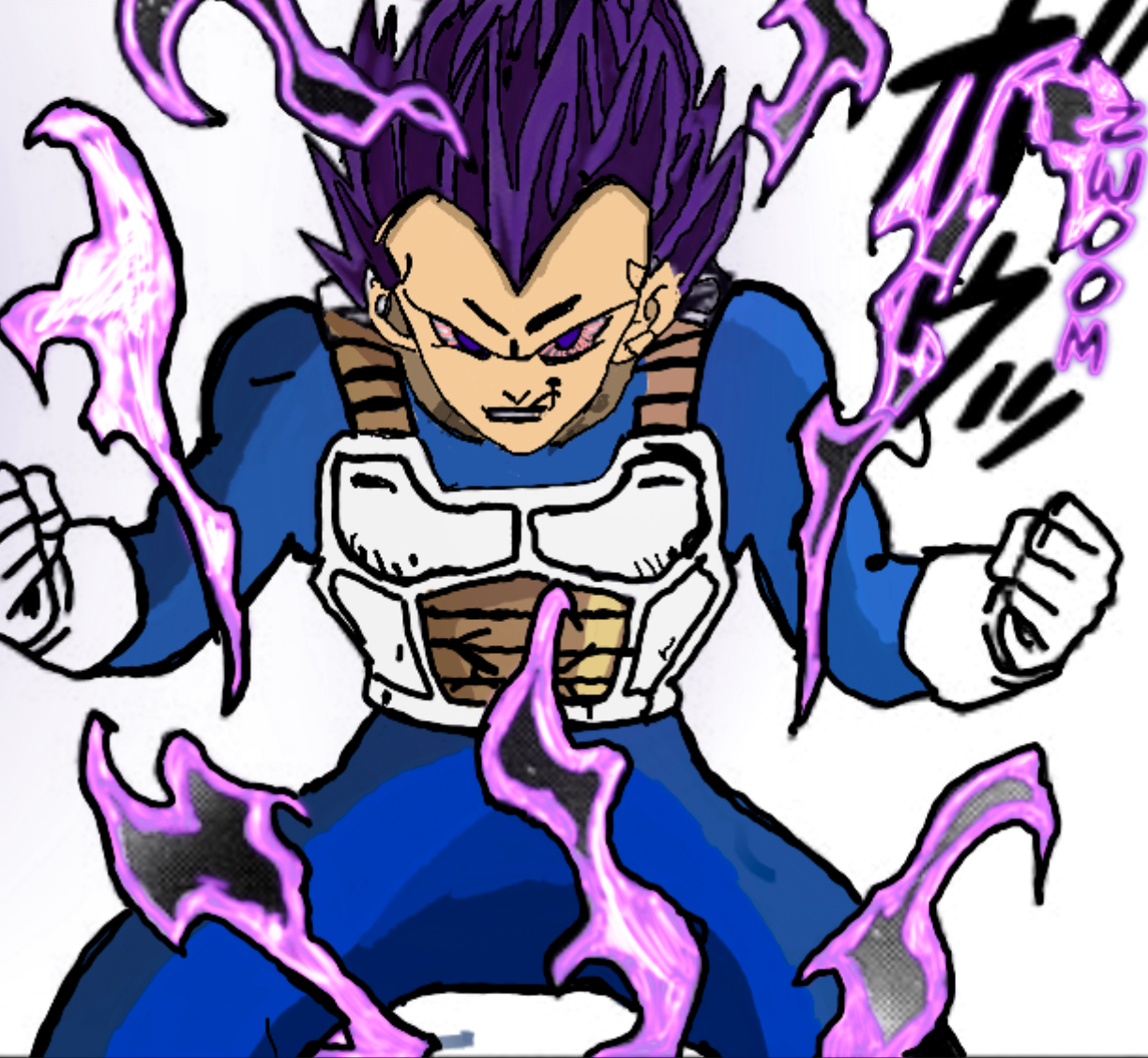 ULTRA EGO vegeta DavidThe5th - Illustrations ART street
