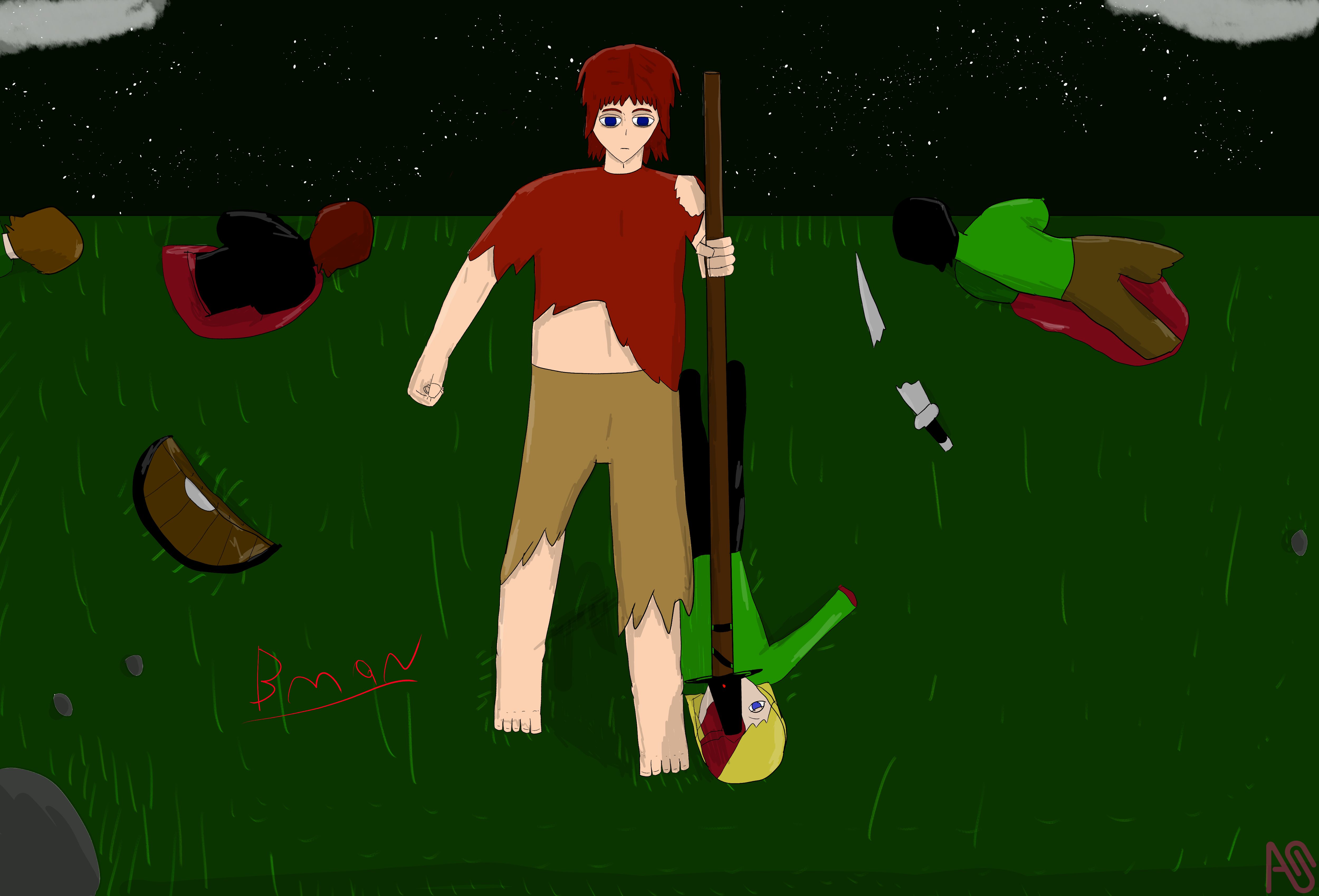 Warrior Bman - Illustrations ART street