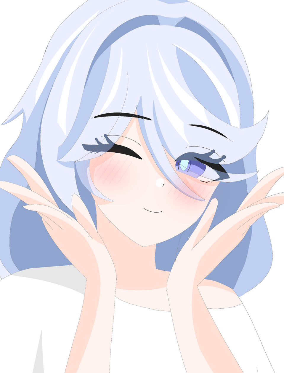 Furina один - Illustrations ART street