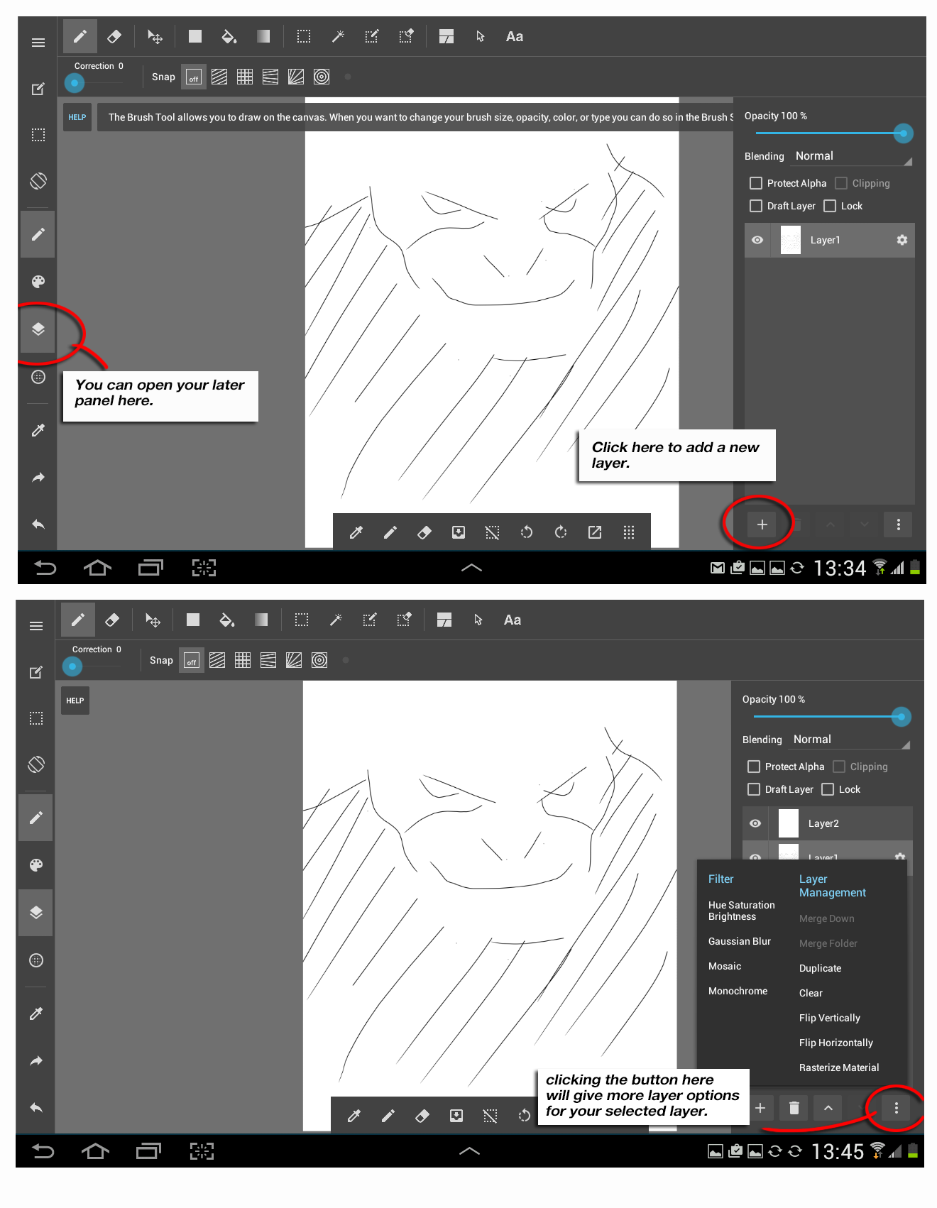 Creating Layers in MediBang Paint Tablet Tutorials - Illustrations ART ...