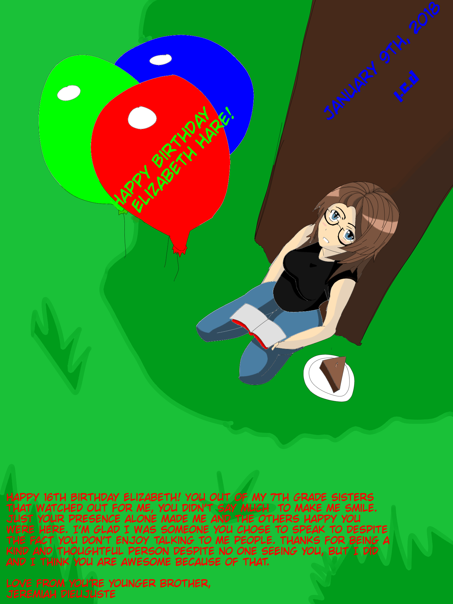 Happy Birthday Elizabeth Hare! Legendary Paul - Illustrations ART street