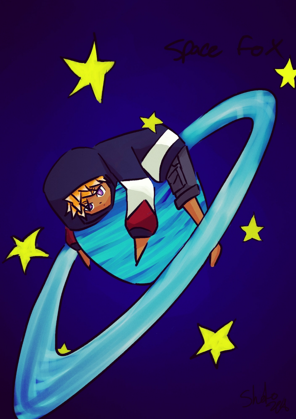 Space fox shoto-264 - Illustrations ART street