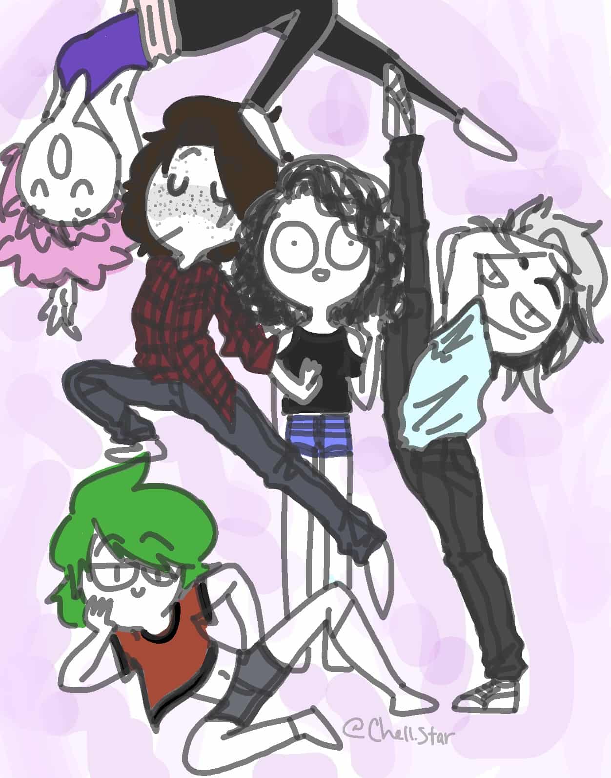 Me 'N My Babies faf3 - Illustrations ART street