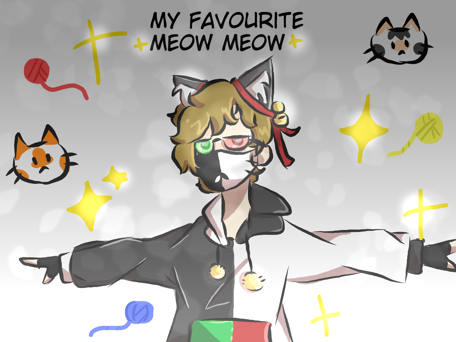 my favourite mew meow... Catboo! Ghostberry - 插图 ART street