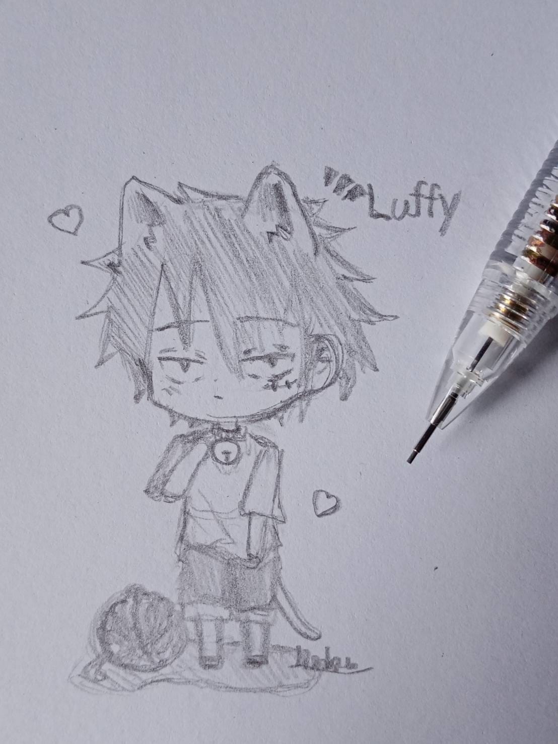 Nekko Luffy Monku Detsu - Illustrations ART street