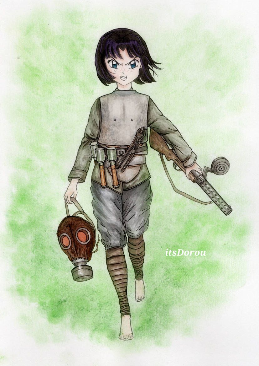 Kyoko Inuyasha OC - Watercolor and Soft Pastel itsdorou - Illustrations ...