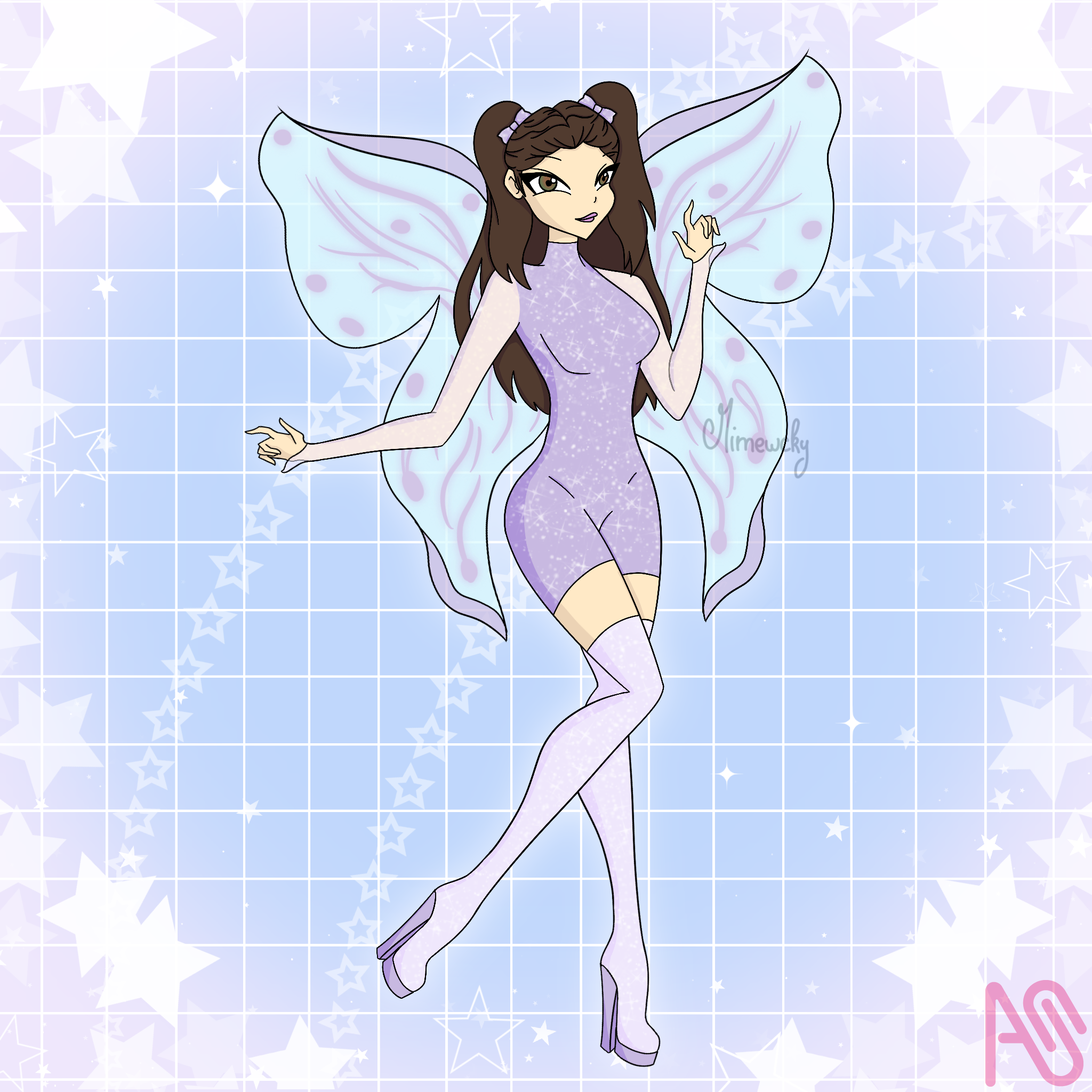 Lilac Winx Mimewcky - Illustrations ART street