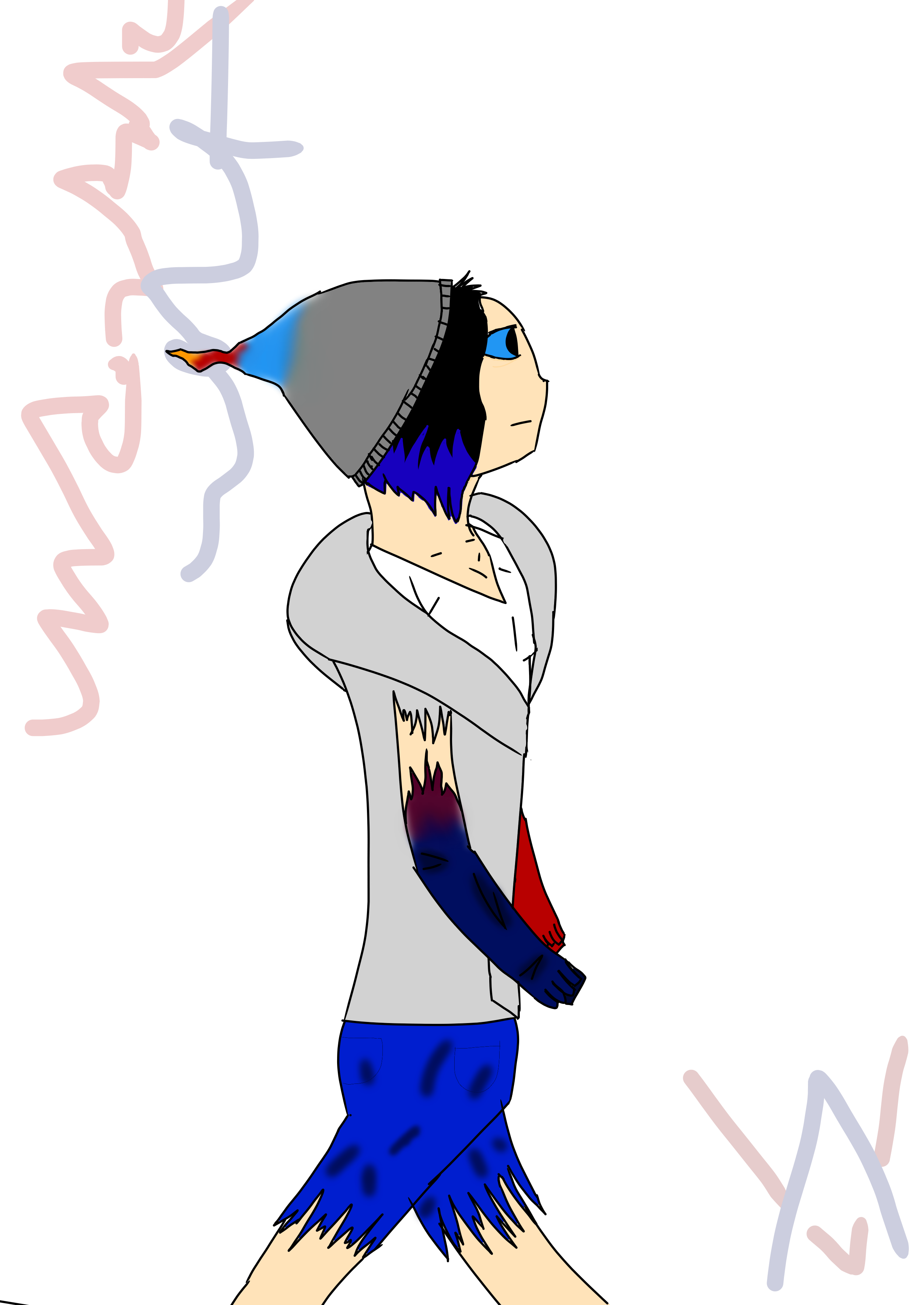Ash MY OC!!!! Undertale Wolf - Illustrations ART street