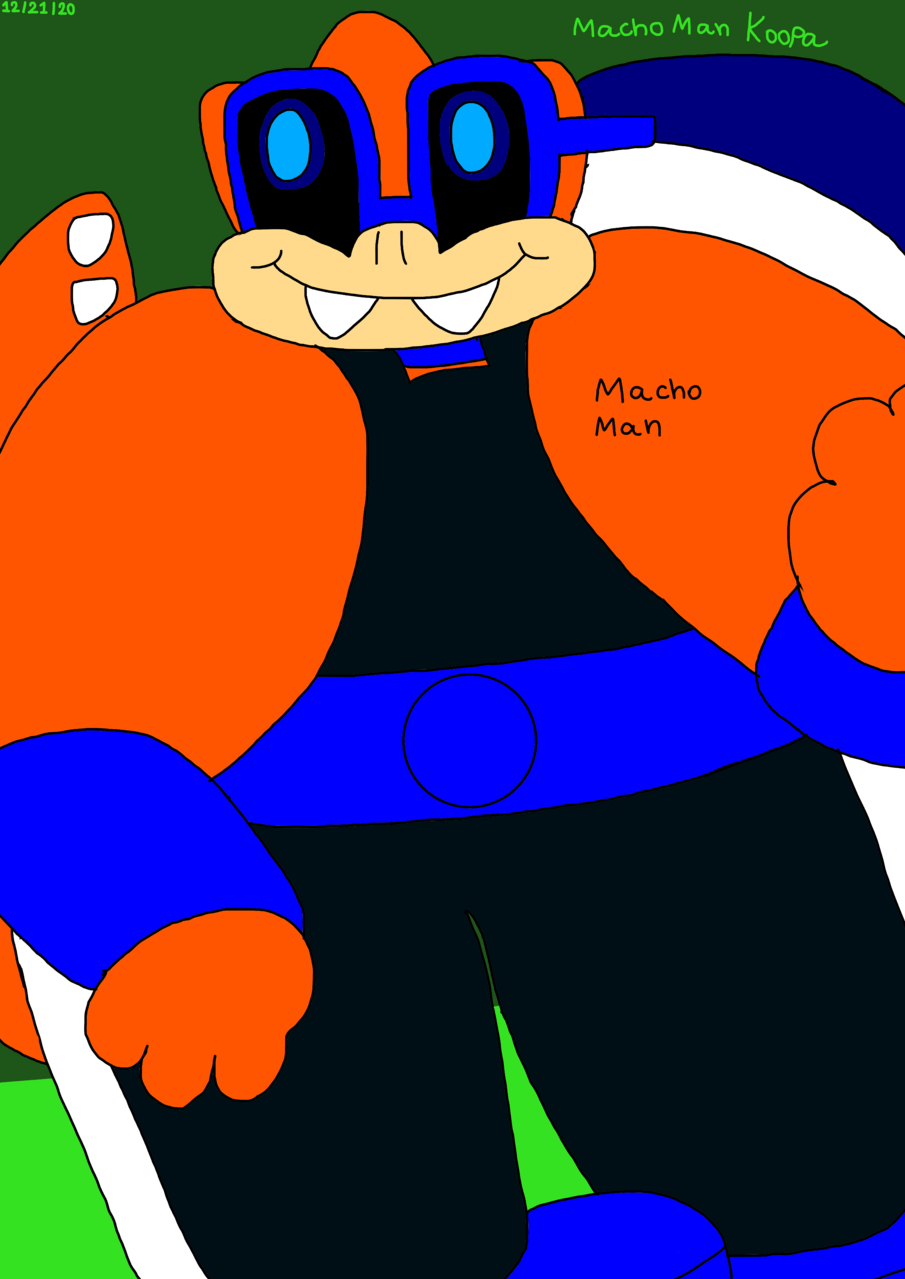 Macho Man Koopa NaimahTaylor - Illustrations ART street