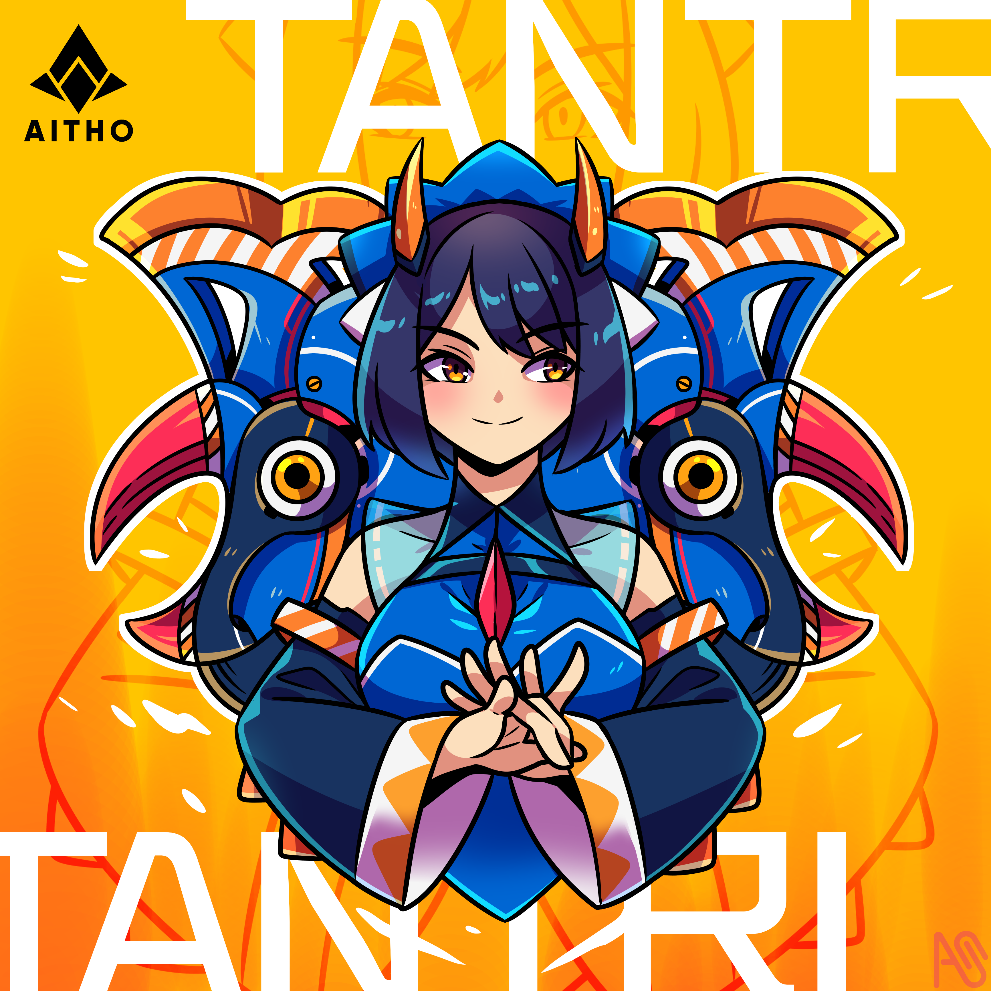 Triceratops Maid Aitho-Art - 插图 ART street