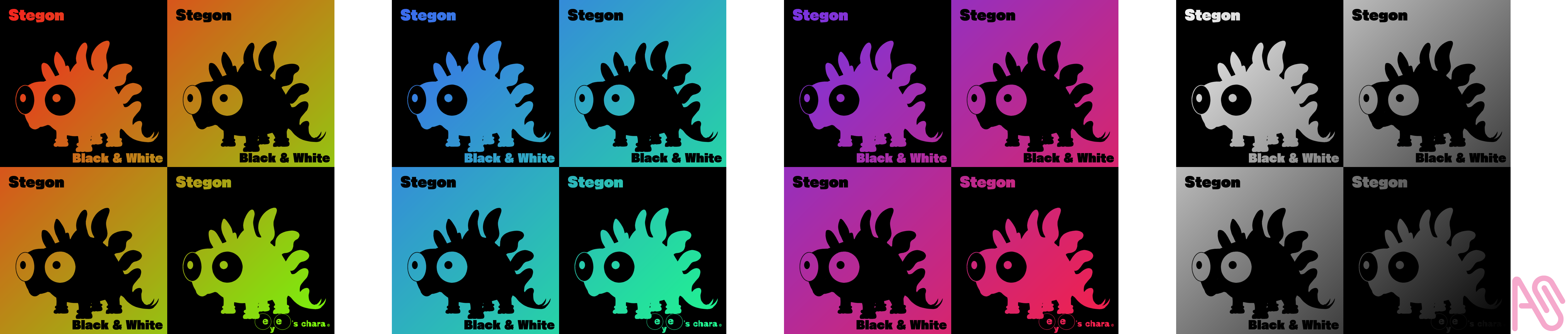 eye's mode color No.103【Stegon】 feat.Dino ケンチン - Illustrations ART street