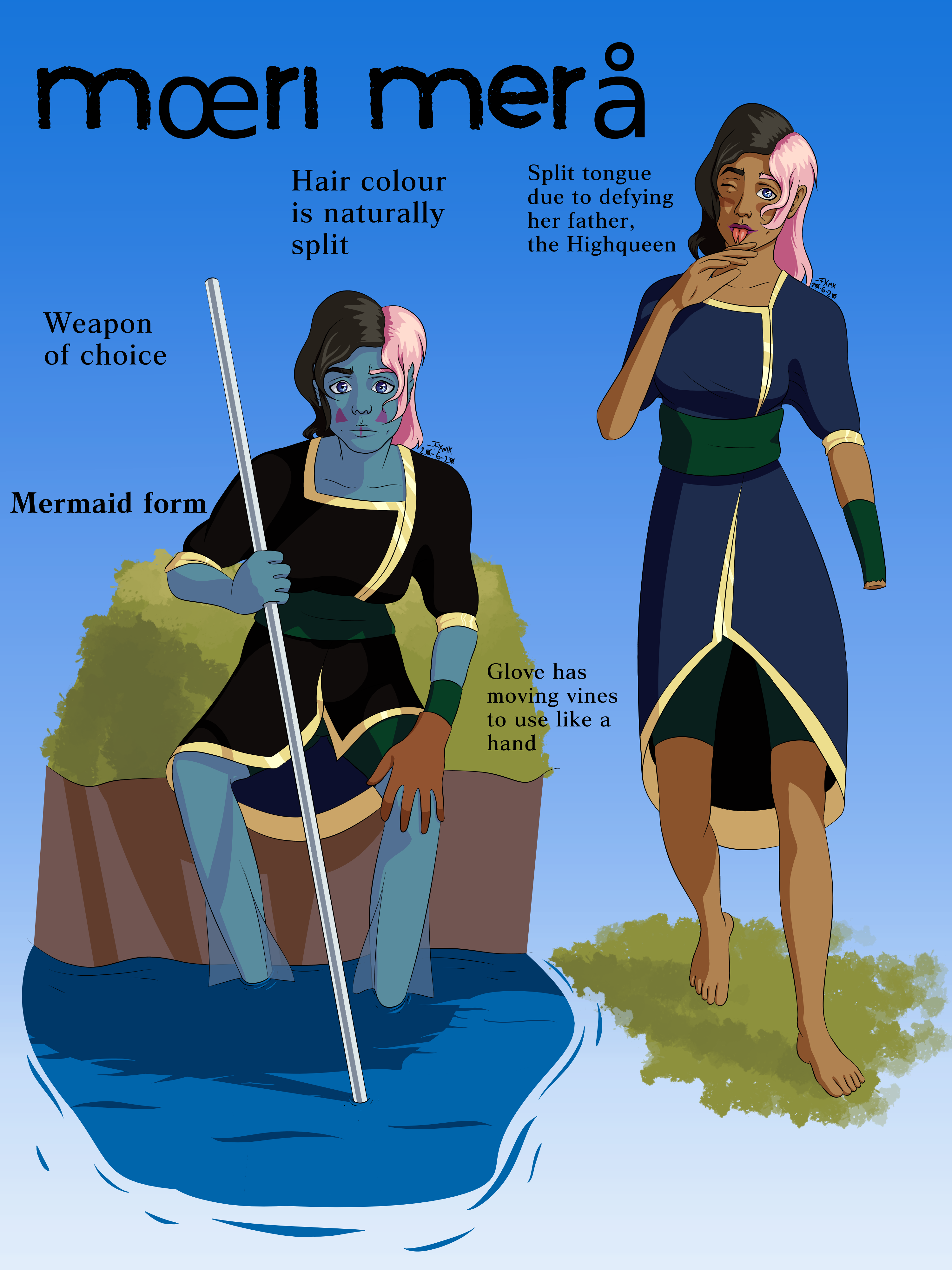 Mœri Merå Reference ArtisticArmoury - Illustrations ART street