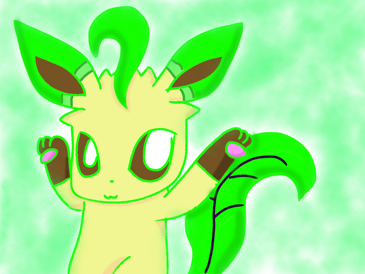 Cute Leafeon
