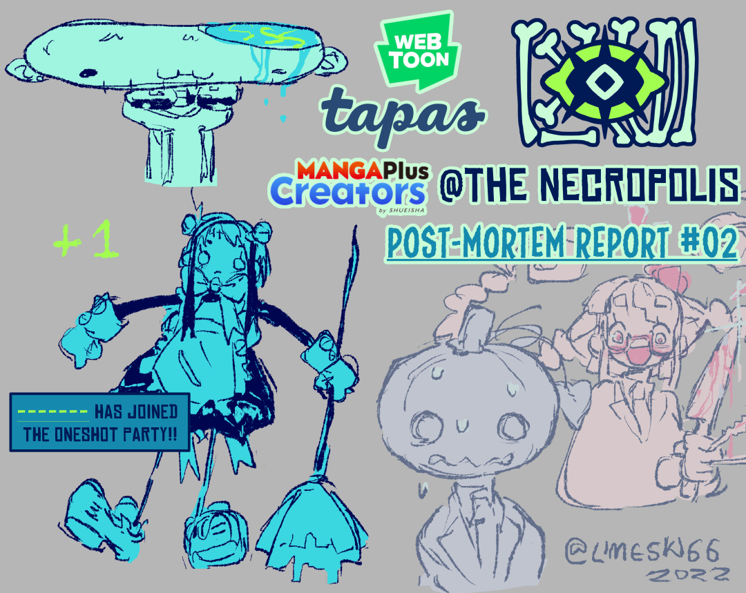 Snooty 💙🐶 + POST-MORTEM REPORT #02 is up! LIMESKI66 - Illustrations ART street