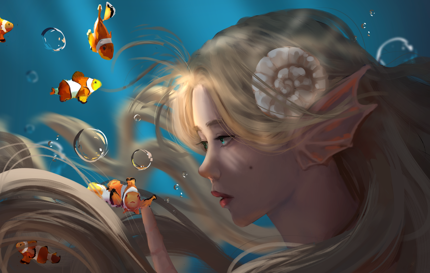 Mermaid :3 JILN - Illustrations ART street