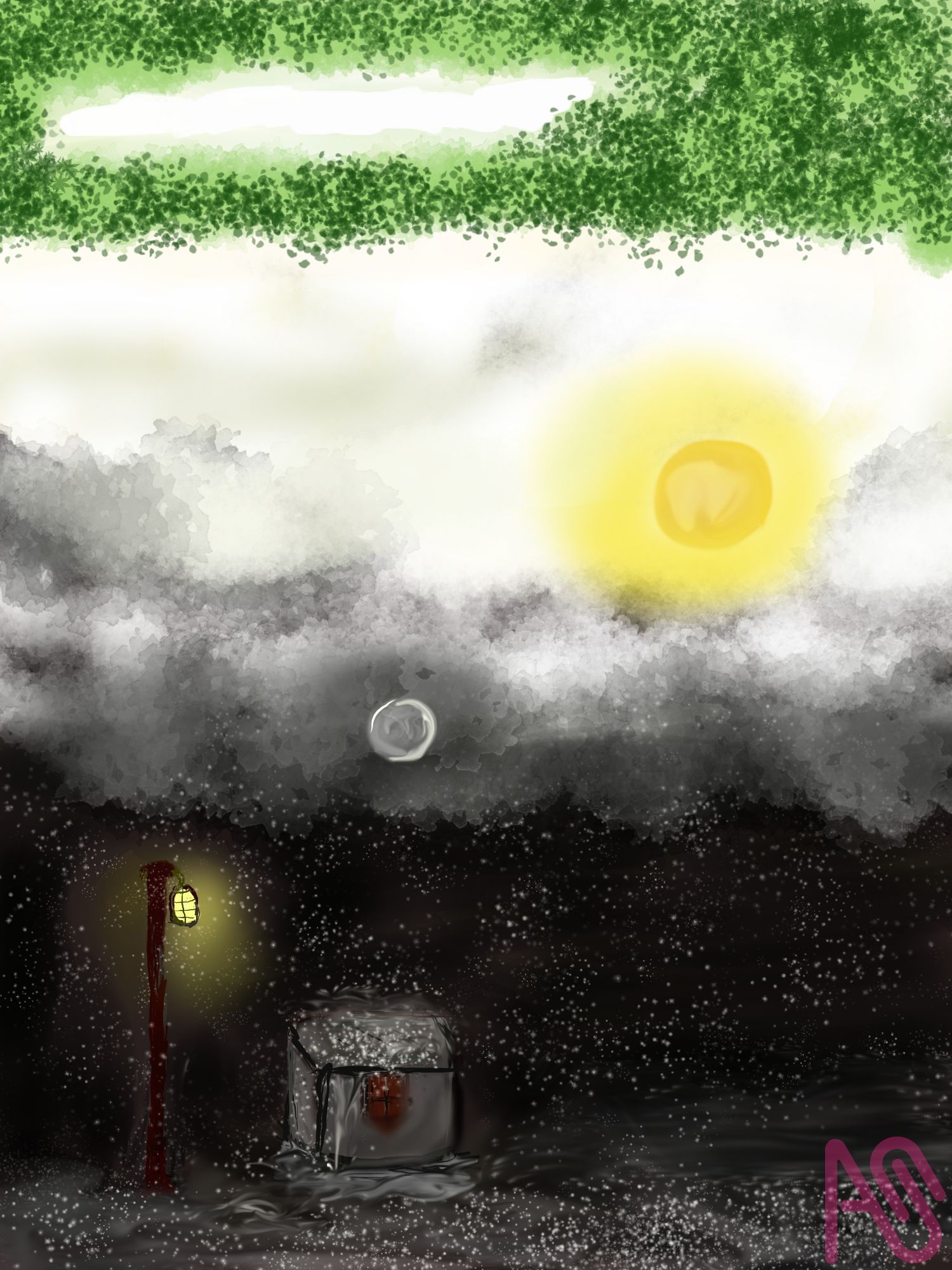 Raw drawings Afriiin - 插图 ART street