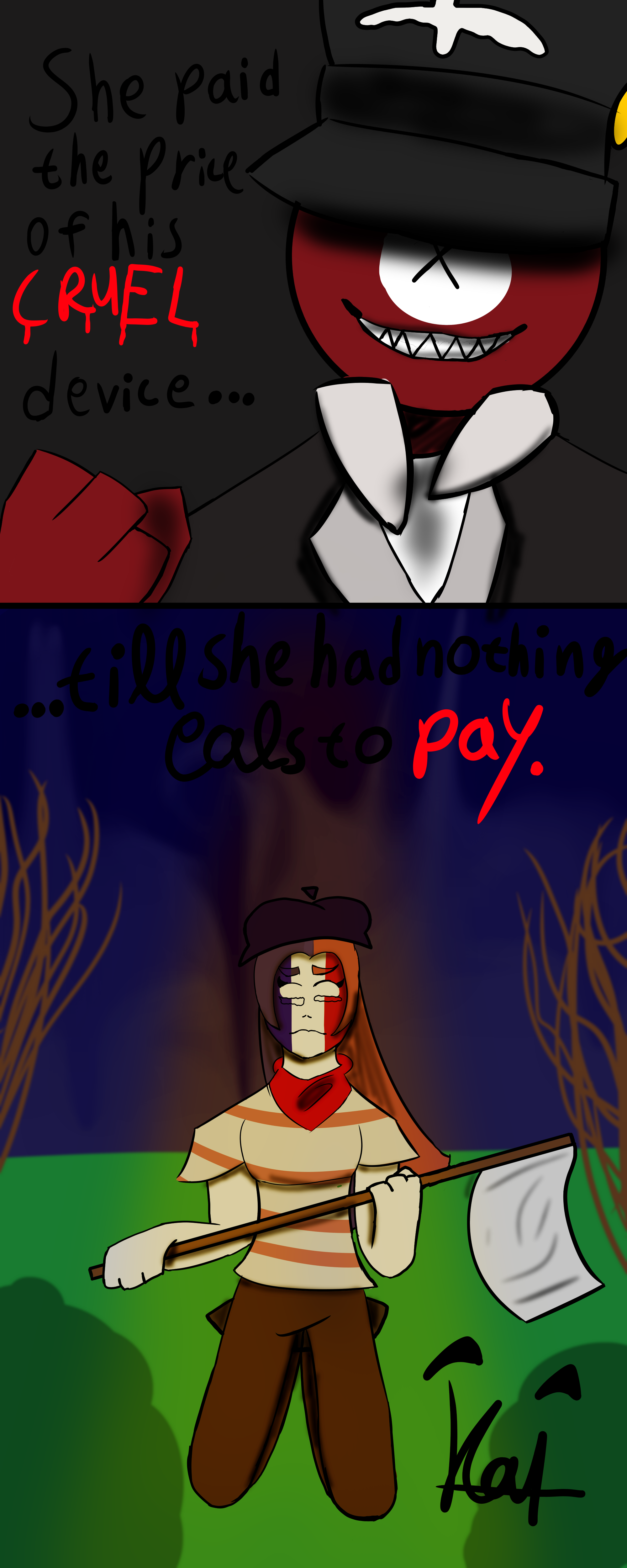 the fall of france (colab) katedrawsranomthings - 插图 ART street