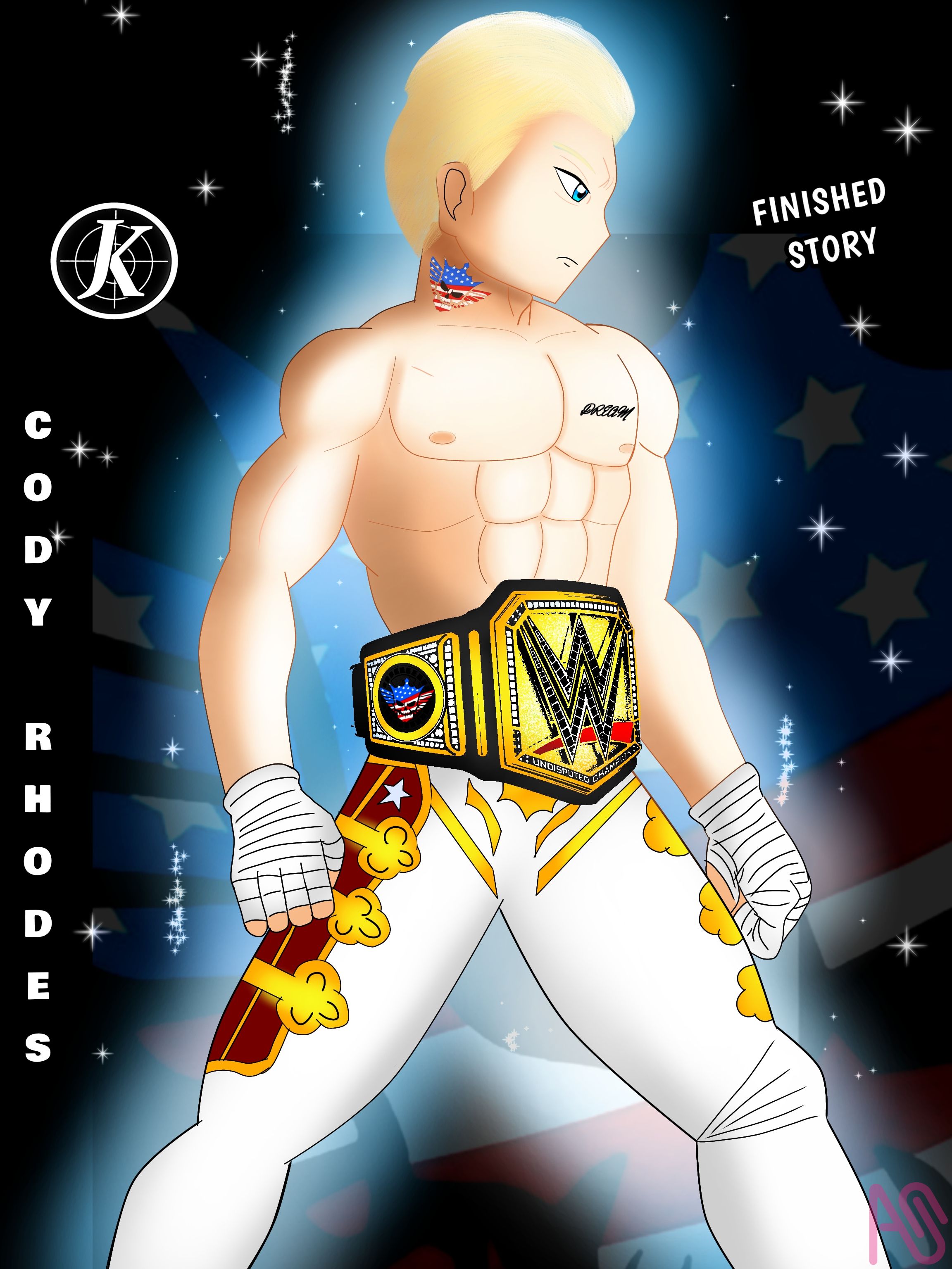 CODY RHODES ILUSTRACIÓN ESPECIAL 2024 @KAISERJAIME - Illustrations ART ...
