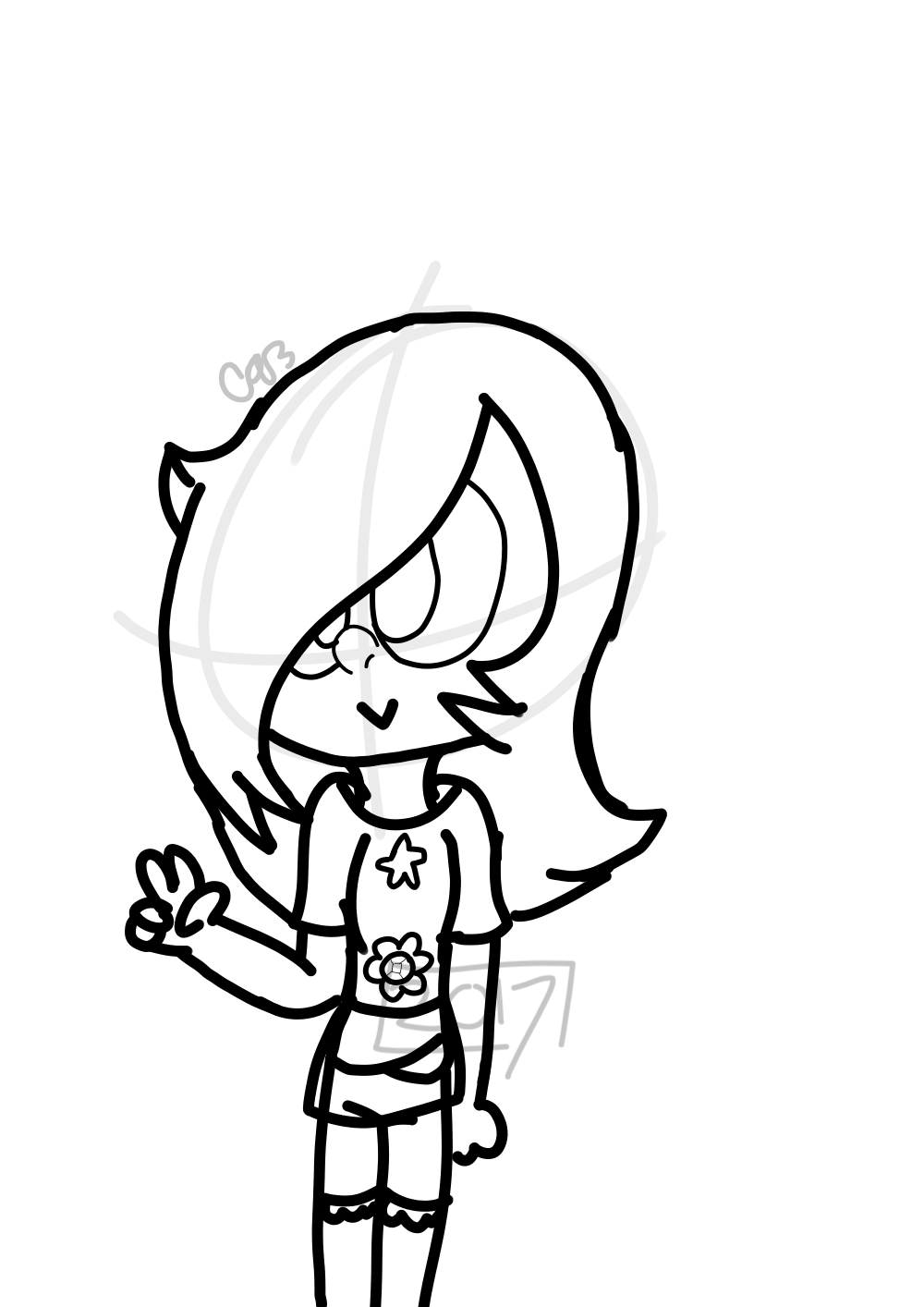 Gemsona- Crystal Quartz phone doodle MizuArtt - Illustrations ART street