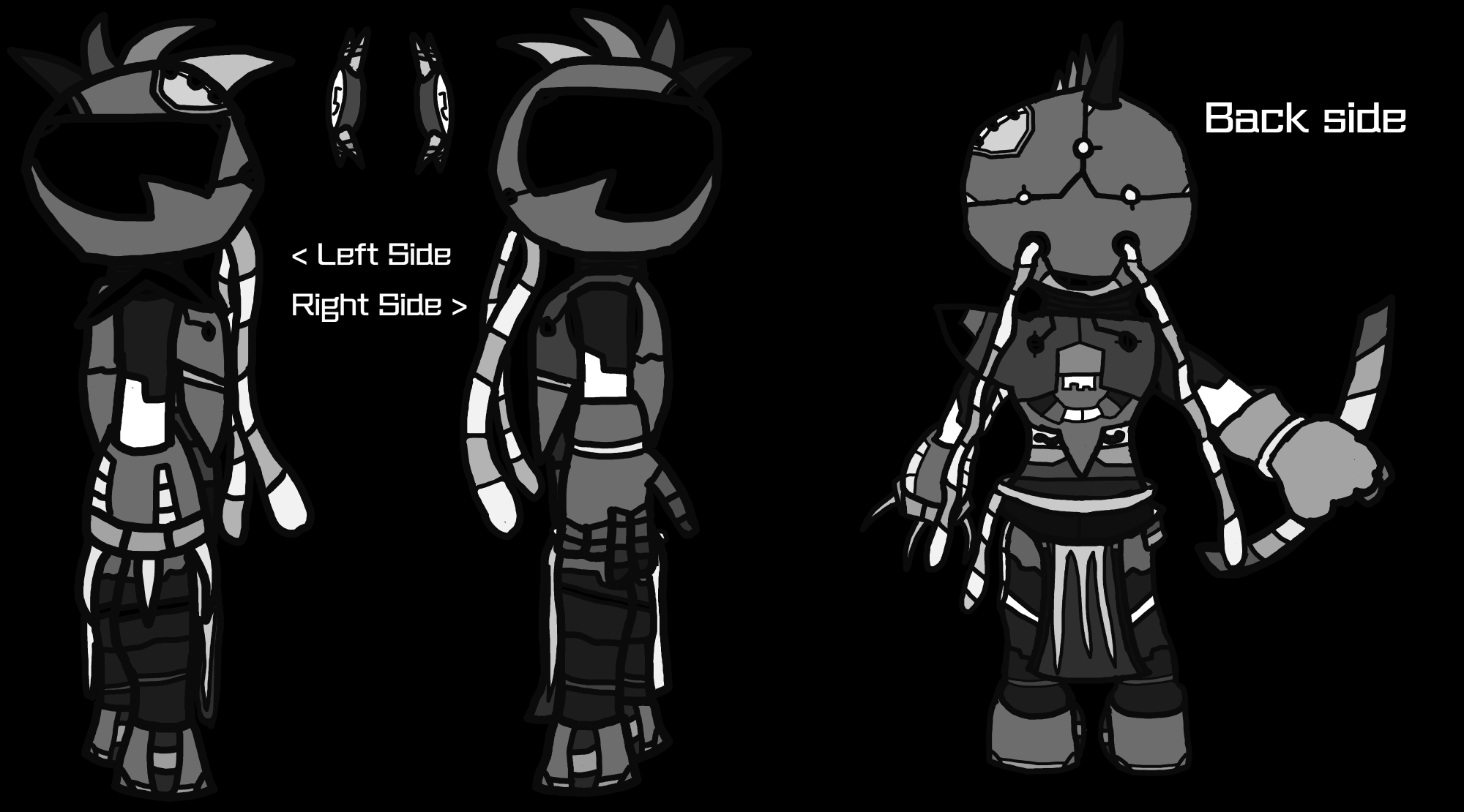 A side of Mechi Zeth - Illustrations ART street