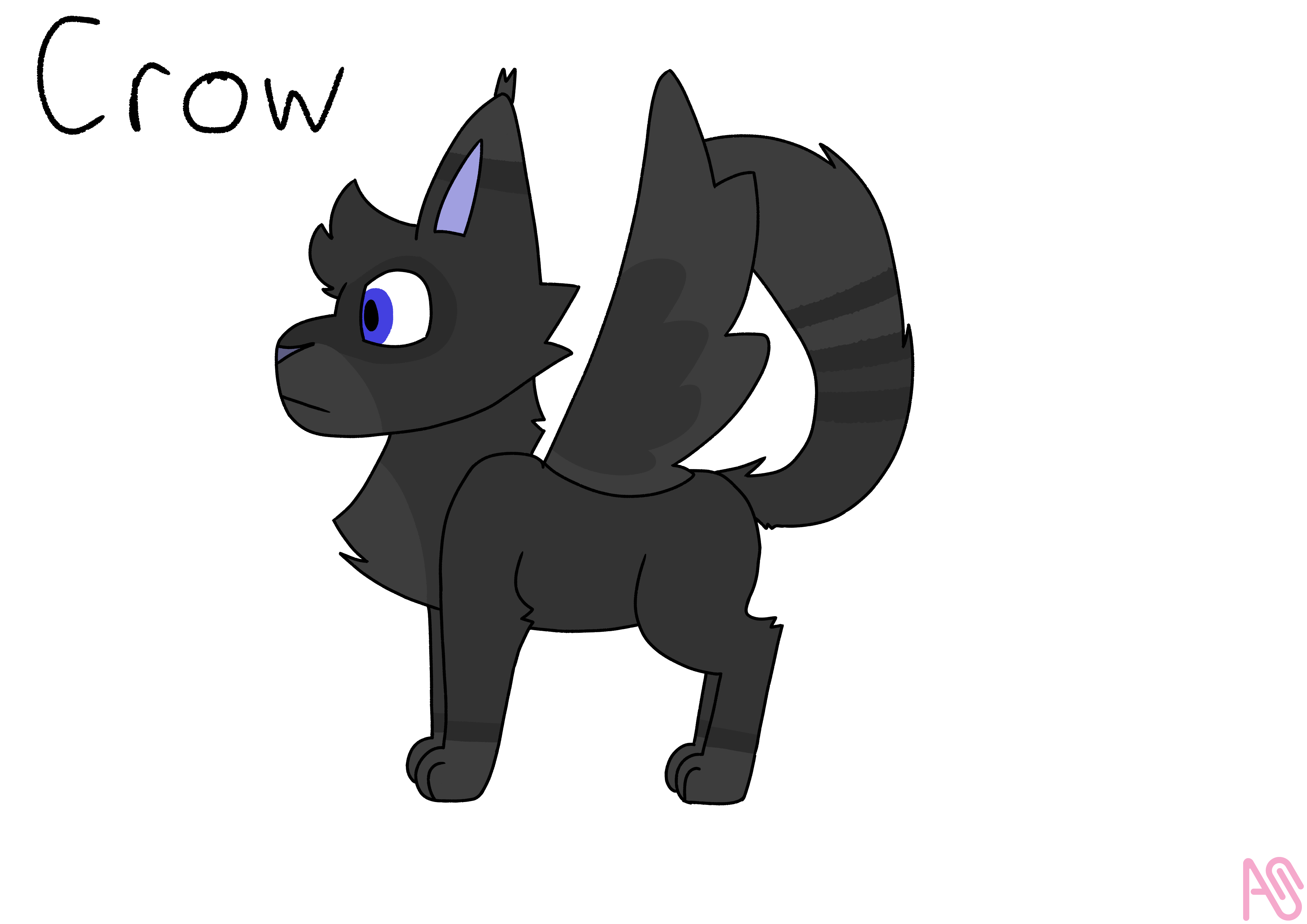 Crow Ref AlfieTheFox - Illustrations ART street