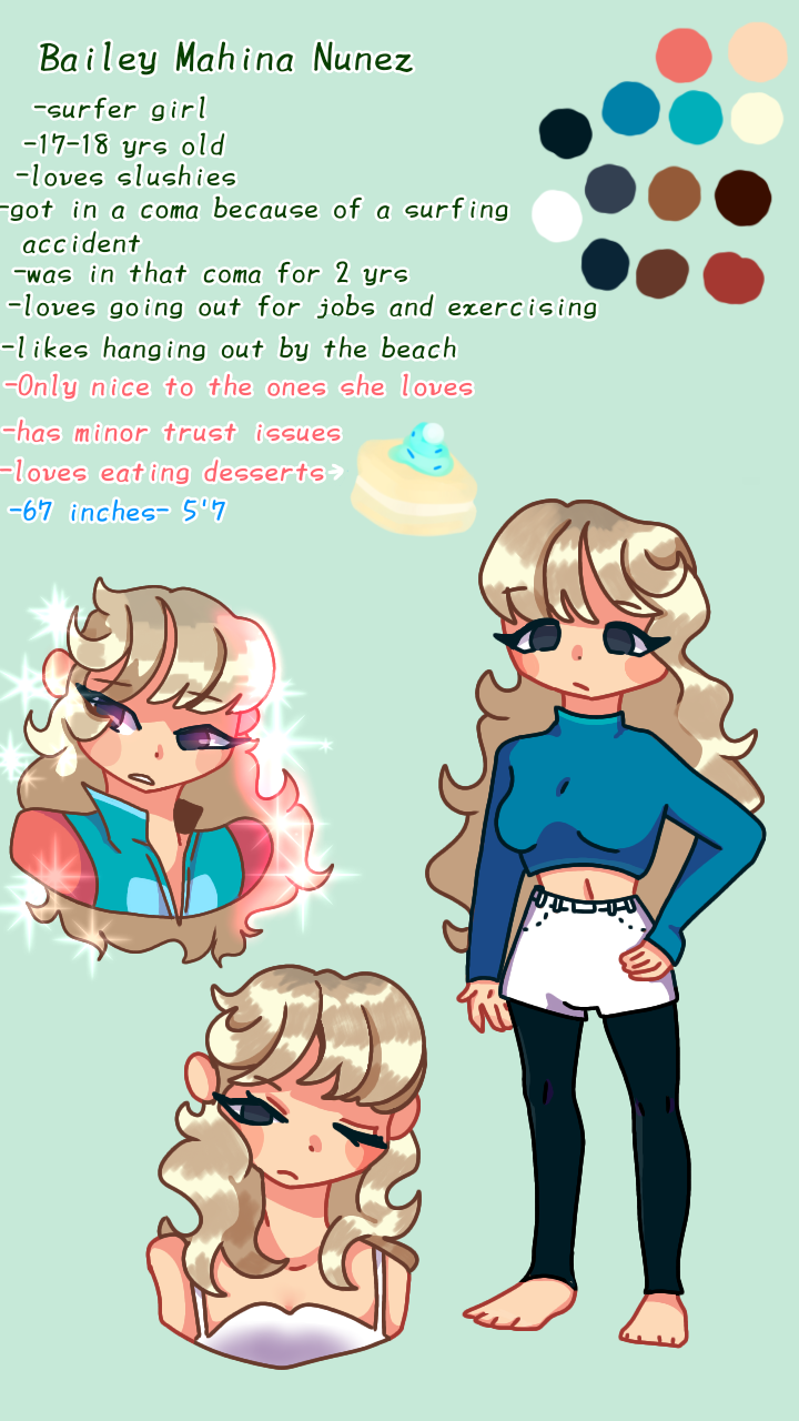 Bailey Ref Sheet YannDessuDraws - 插畫 ART street