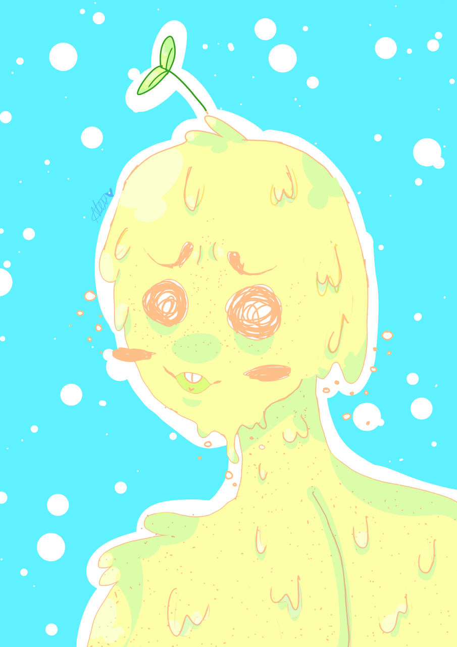 Slimesona OC - Tang 🍋 A_Noodely_Boi - Illustrations ART street