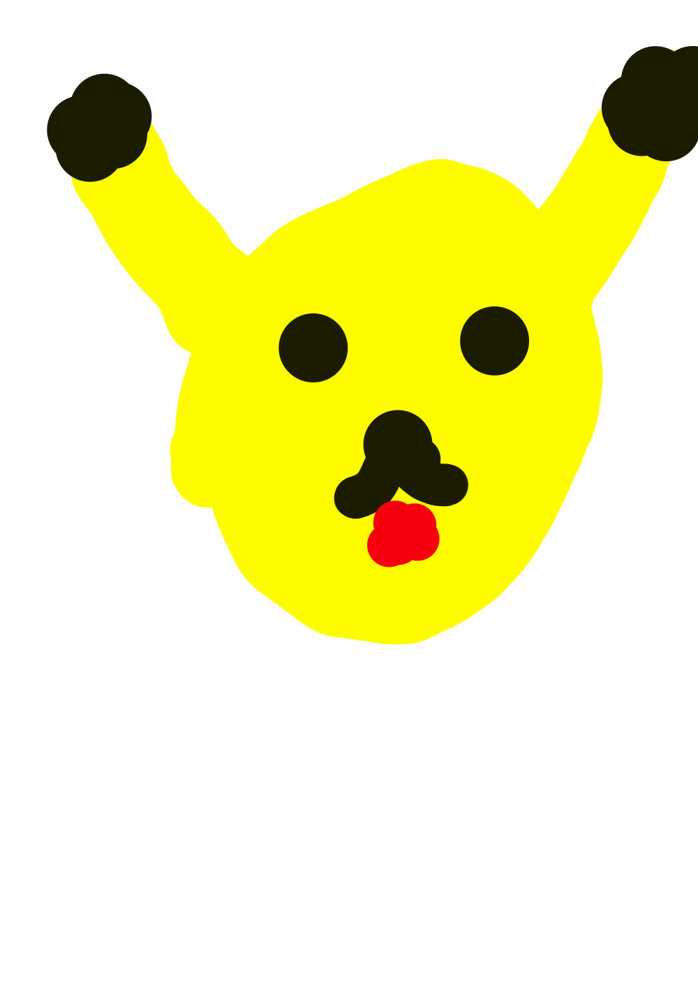 amazed pikachu Picachuuuu - Illustrations ART street
