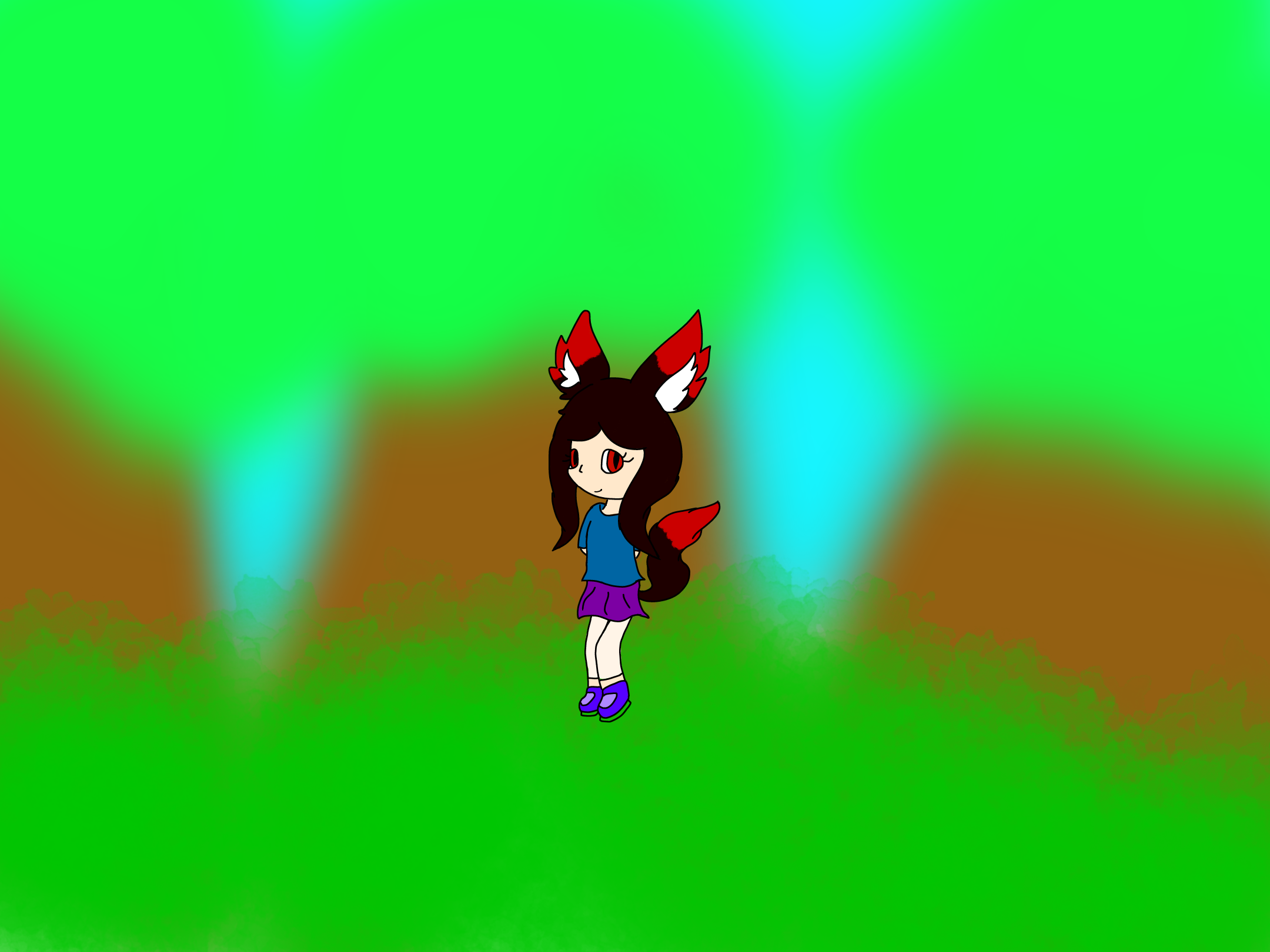 Ultima wolf girl Alpine - 插图 ART street