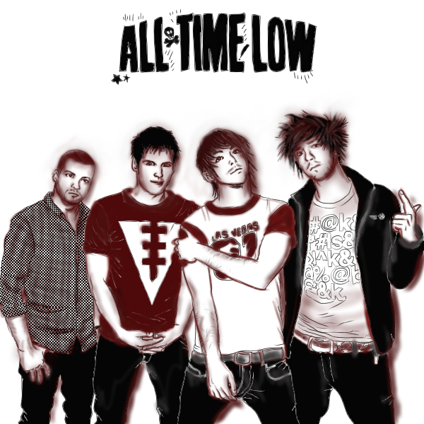 All time low Blueskyholiday - Illustrations ART street